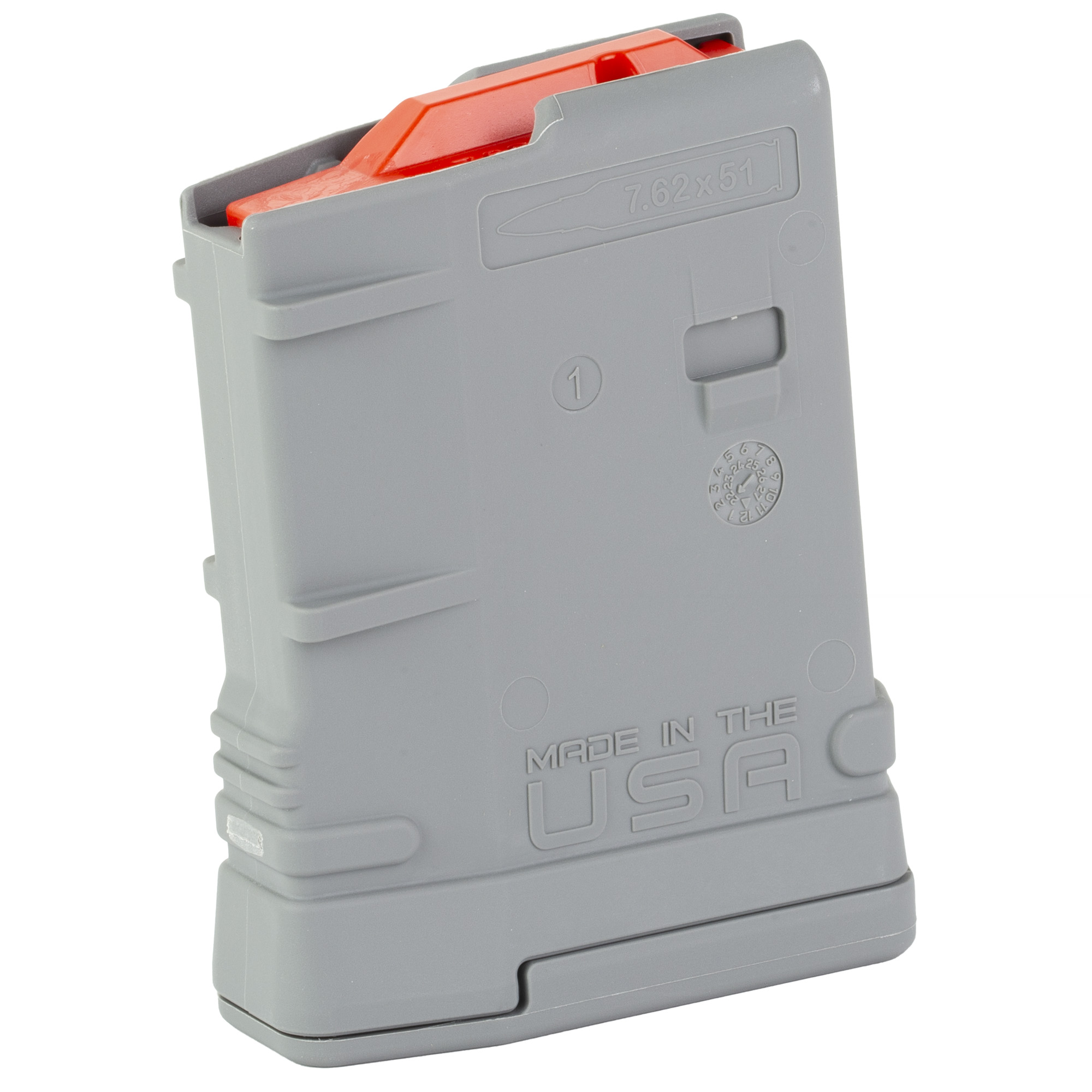 Mag Amend2 Sr25-ar10 7.62 Gry 10rd - Pistol Magazines & Pistol Clips at ...