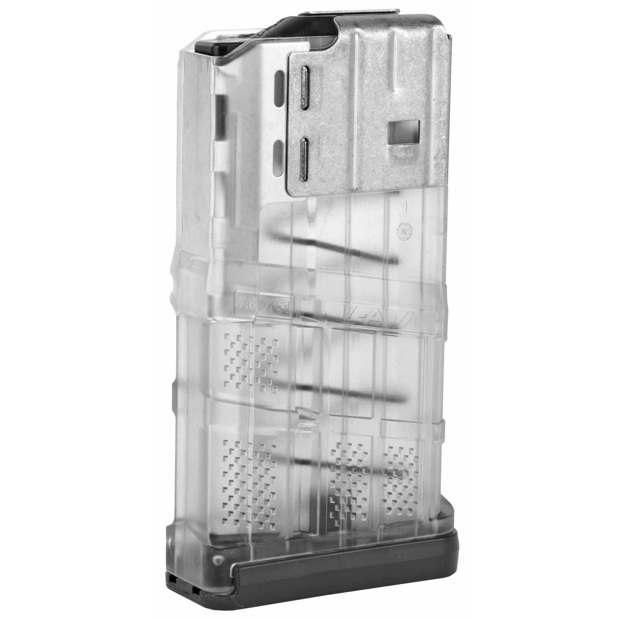 Lancer L7awm 7.62 20rd Trans Clear - Rifle Magazines & Rifle Clips at ...