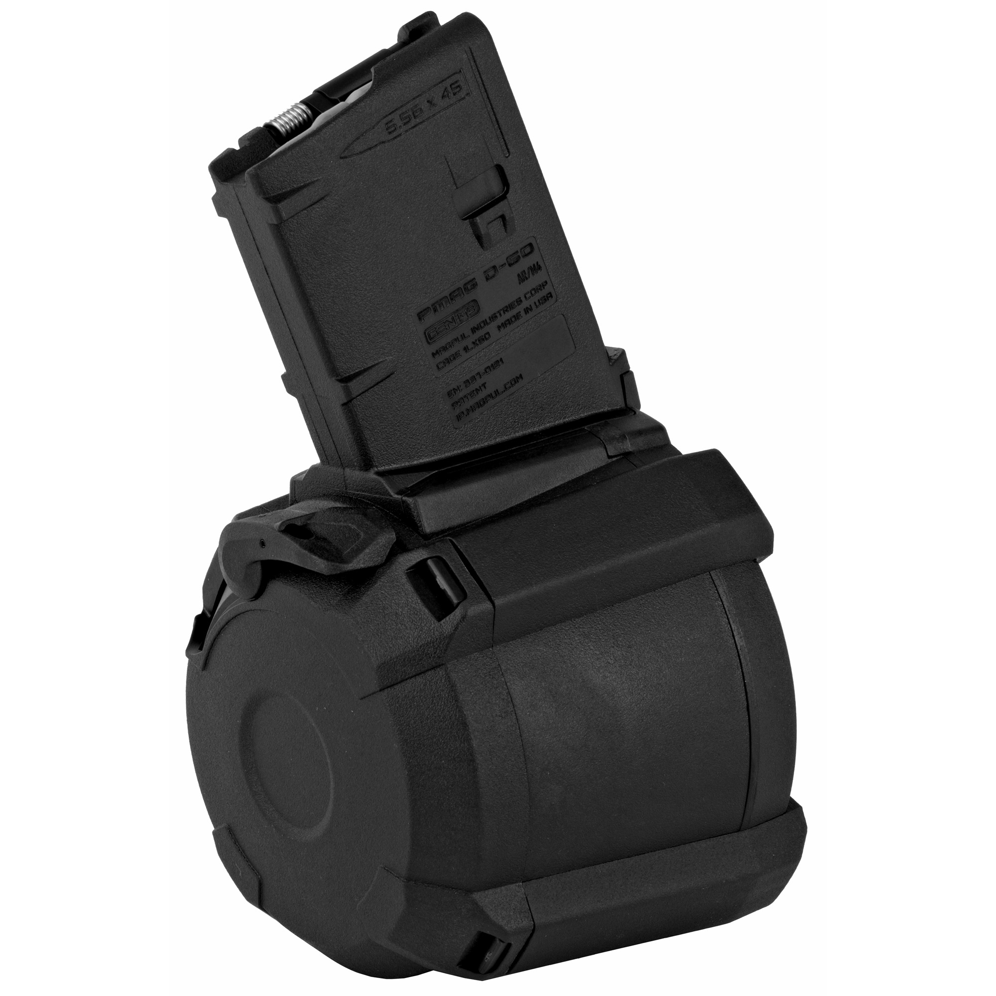 Magpul Pmag D-60 5.56 60rd Blk - Pistol Magazines & Pistol Clips at ...