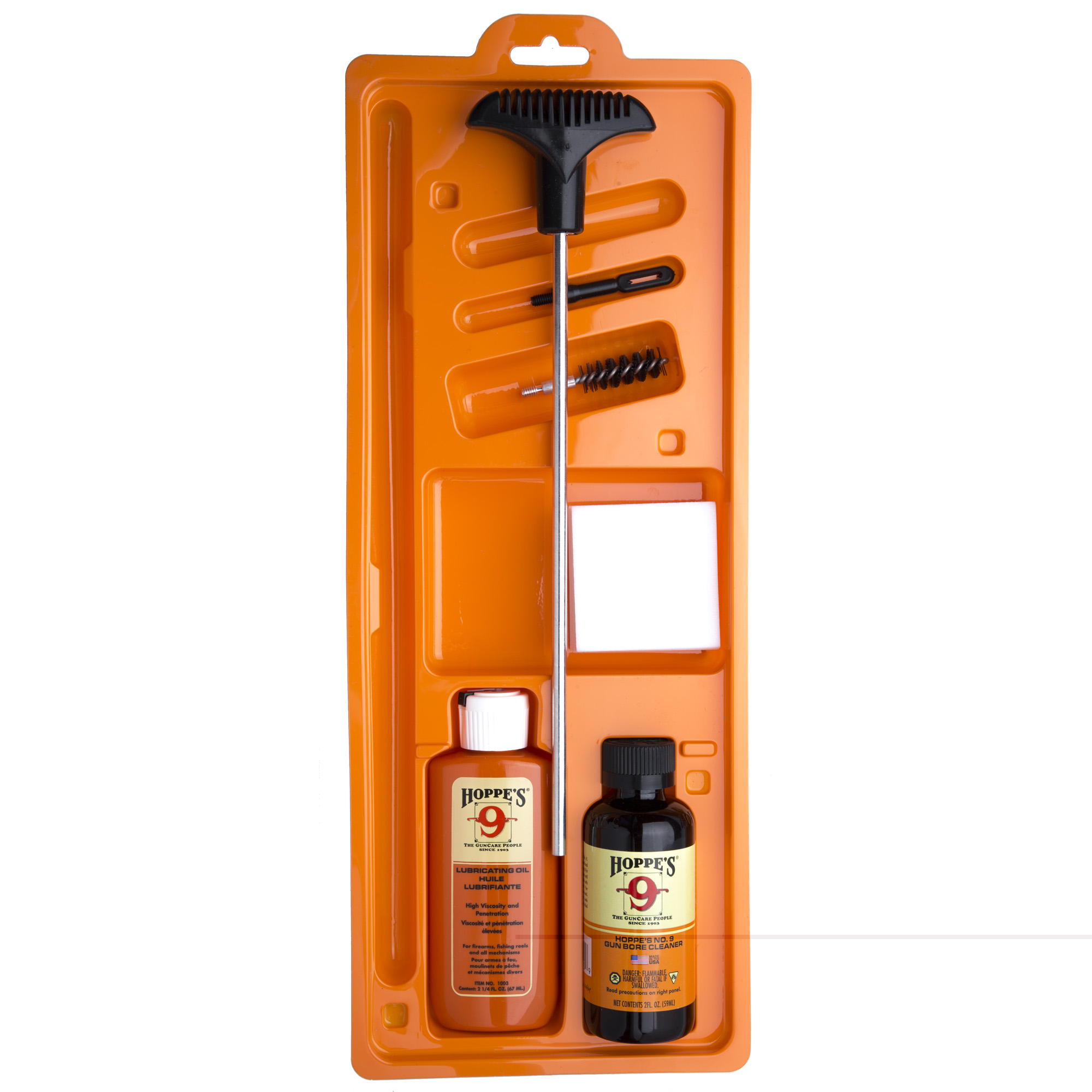 Hoppes 40-10mm Pstl Clng Kit Clam - Gun Cleaning Kits & Gun Cleaning ...