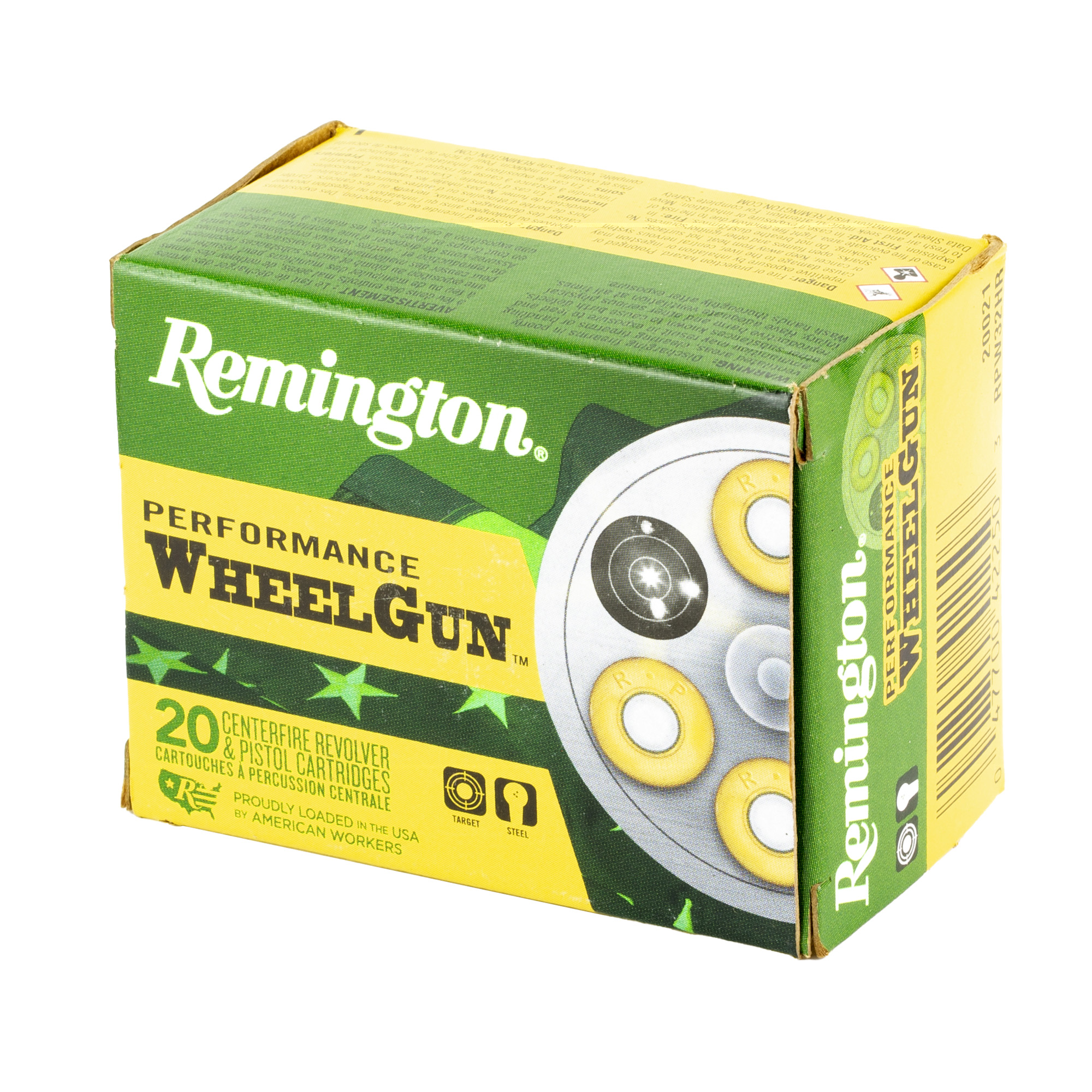 Remington Performance Wheelgun 32 H&R 95 Grain Lead Semi Wadcutter 20 ...