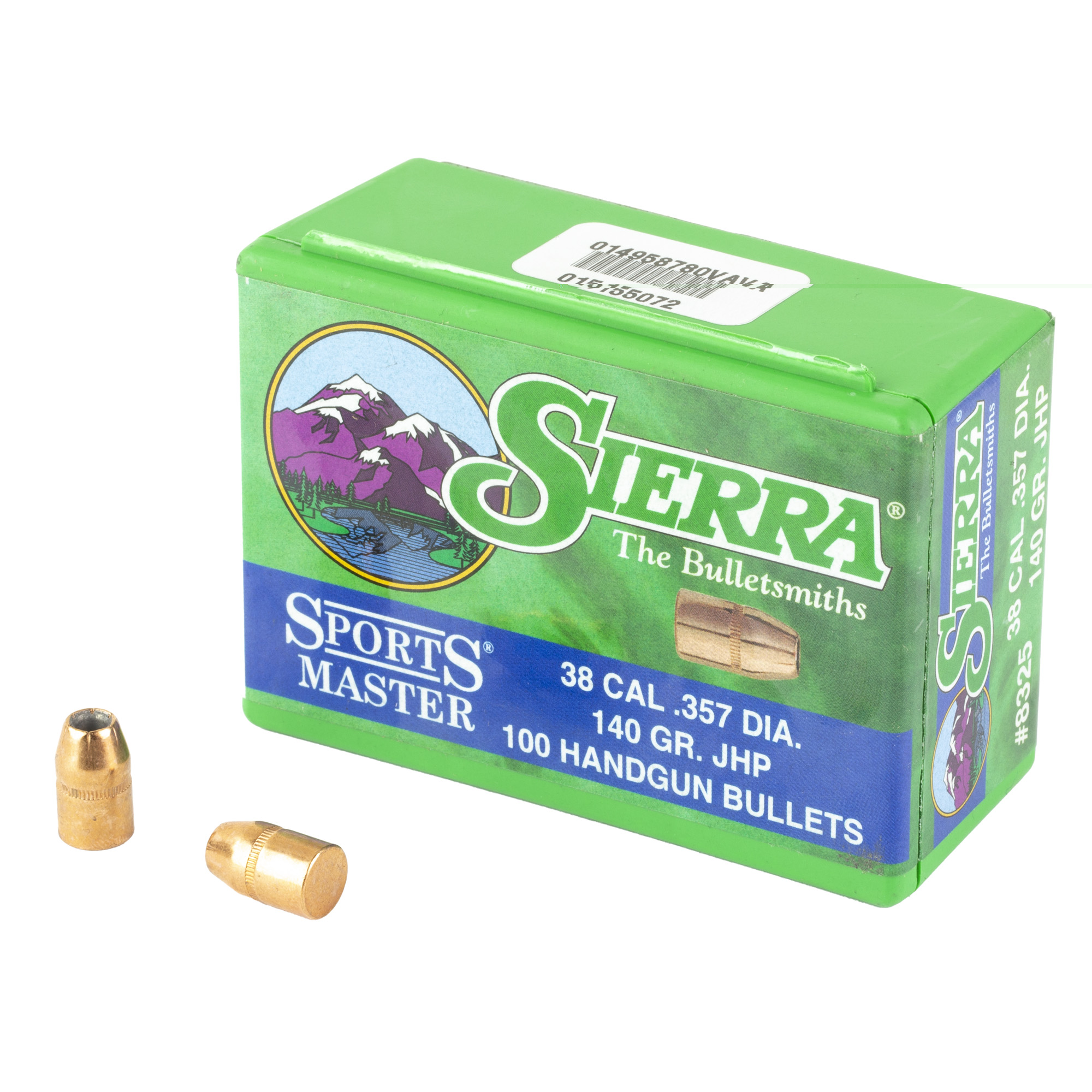 Sierra Sportsmaster .38 140gr 100 Ct - Gunsmithing at GunBroker.com ...
