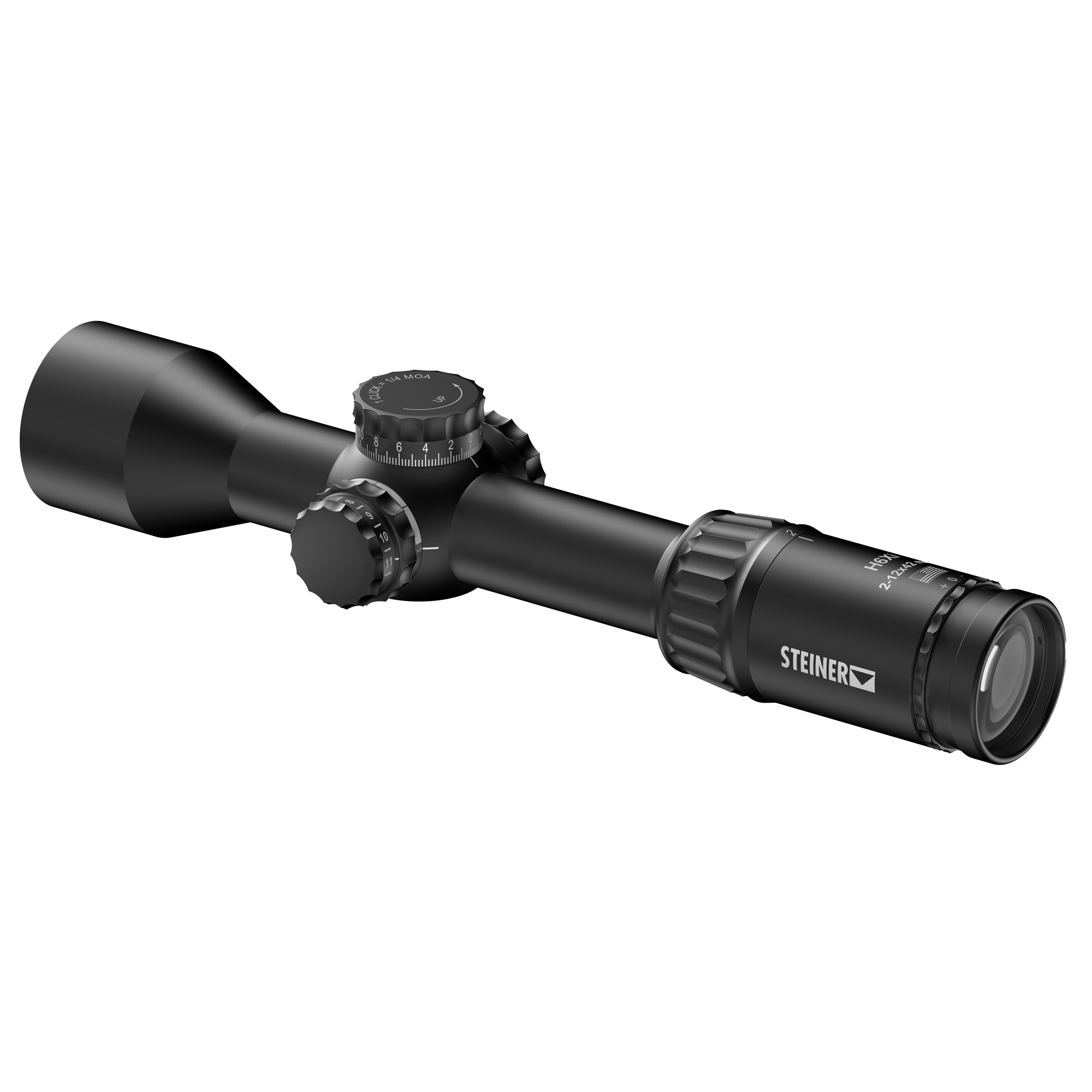 Steiner H6xi 2-12x42 Str-mil Ffp - Gun Scopes at GunBroker.com : 1084076529