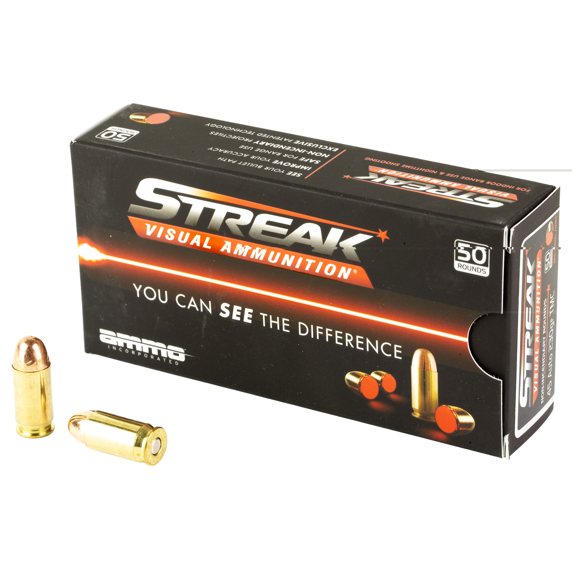 Streak Red 45 Auto 230gr Tmc 50-1000 - Other Ammunition at GunBroker ...