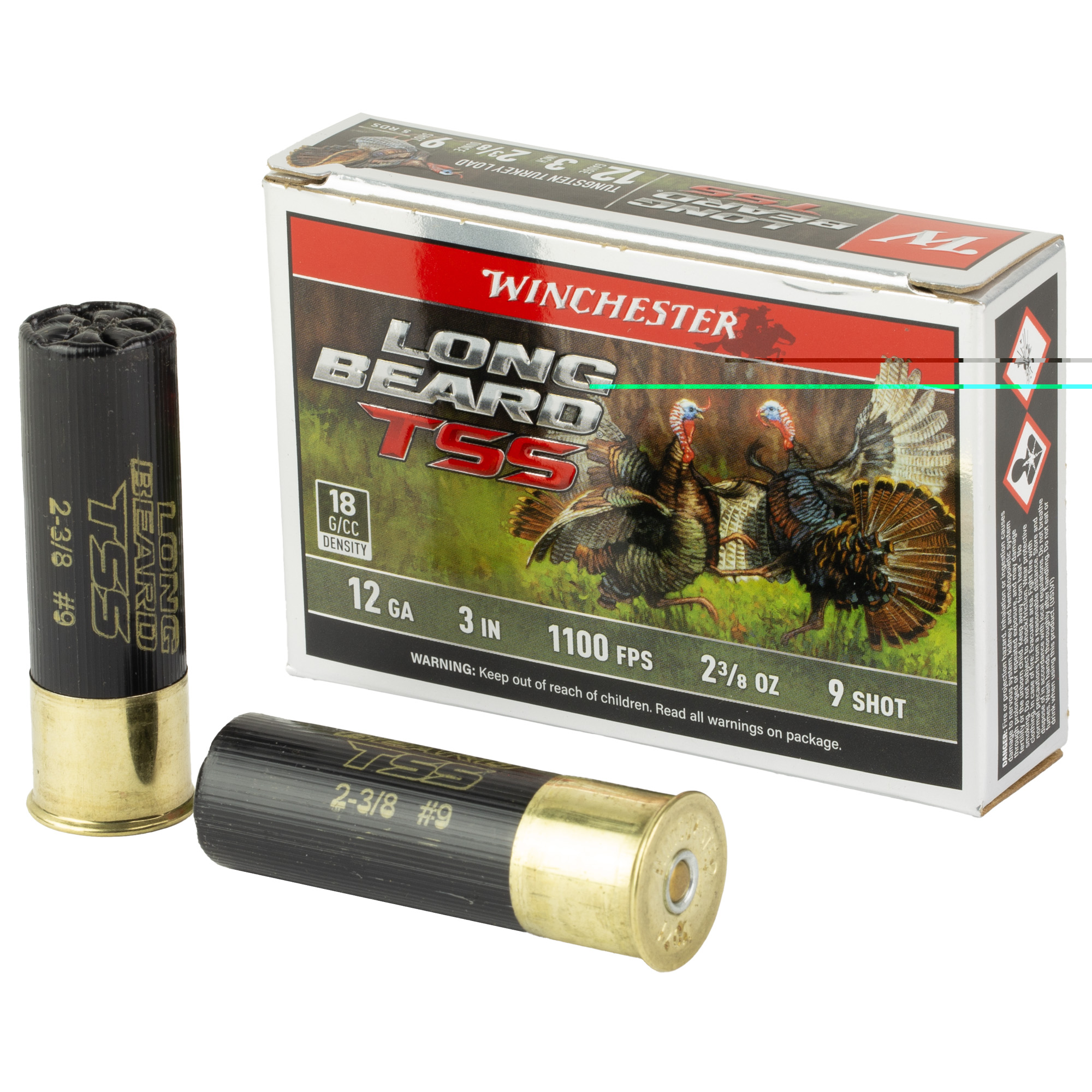 Win Long Beard Tss 12ga 3" 9 10-100 - Shotgun Shells at GunBroker.com ...