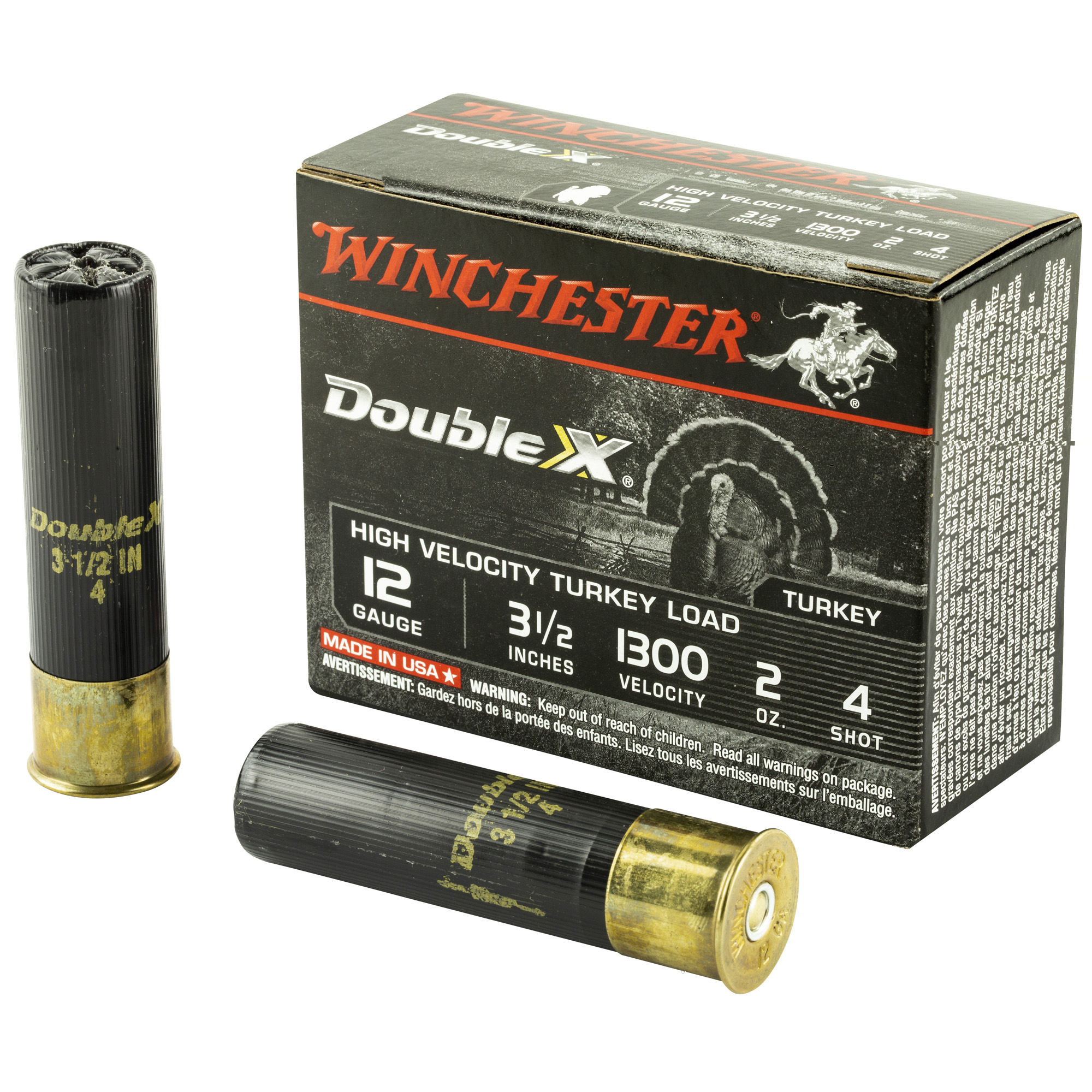 Win Dbl X Hv Trky 12ga 3.5" 4 10- - Rifle Ammunition at GunBroker.com ...