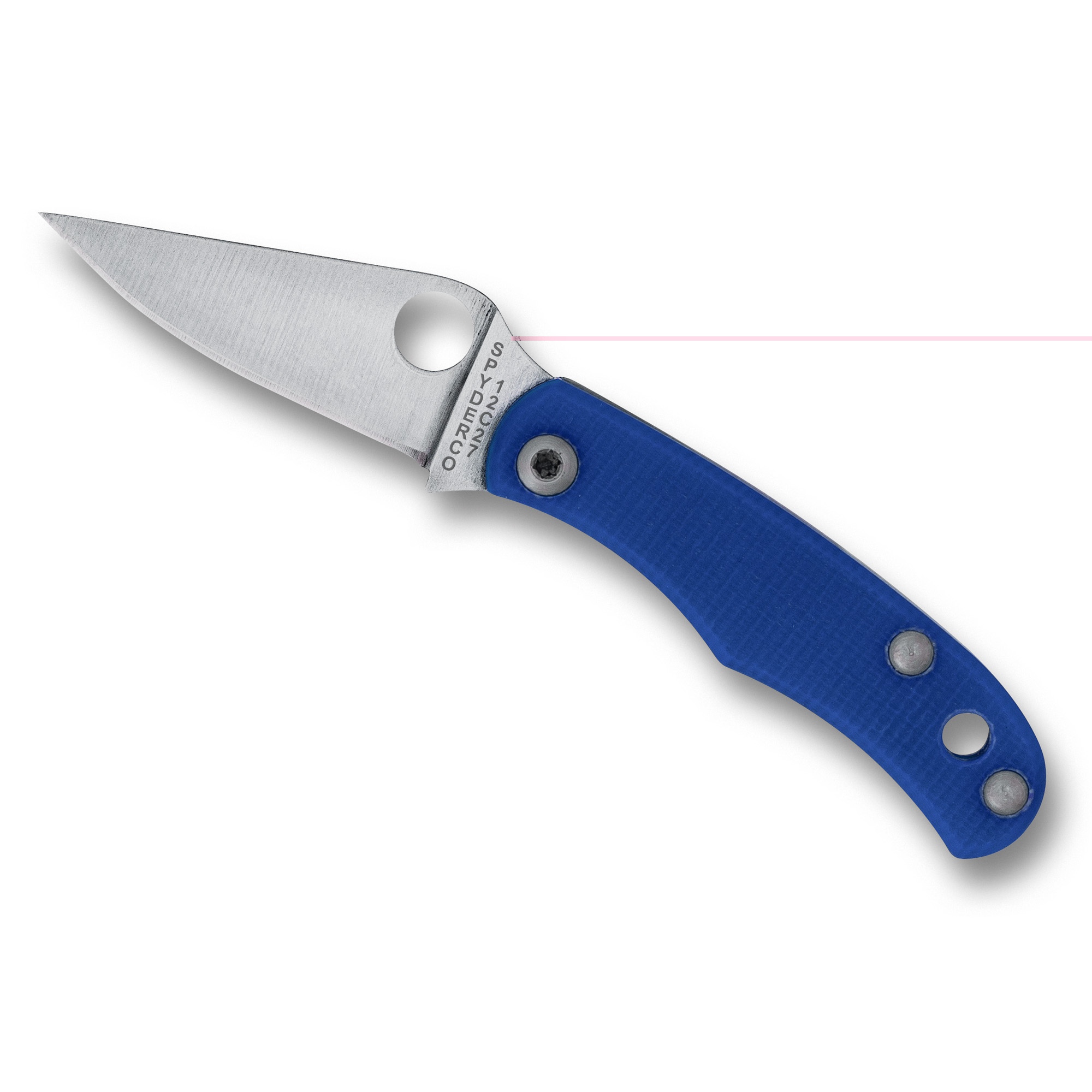 Spyderco Bug G-10 1.27" Blue - Automatic Knives at GunBroker.com ...