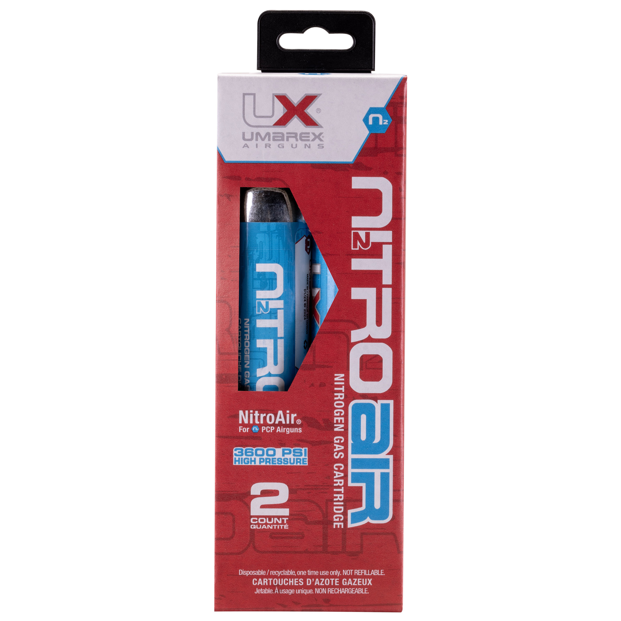 Ux N2 Nitrogen Cartridge 2pk - Air Gun Accessories at GunBroker.com ...