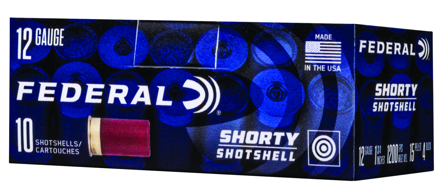 Federal Shorty, Fed Sh1294b Mini 12 13-4in 4b 10-10 - Shotgun Shells at ...