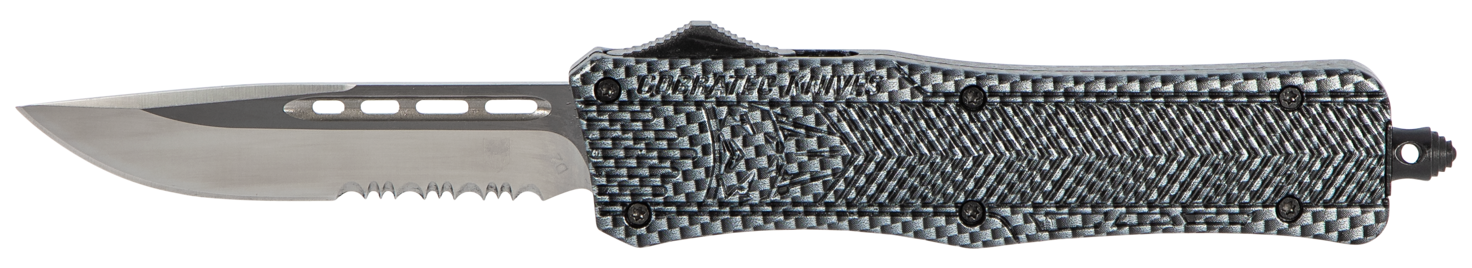 Cobra Tec Knives Llc Ctk-1, Mcfctk1mds Med Ctk1 Serr Carbon Fiber ...