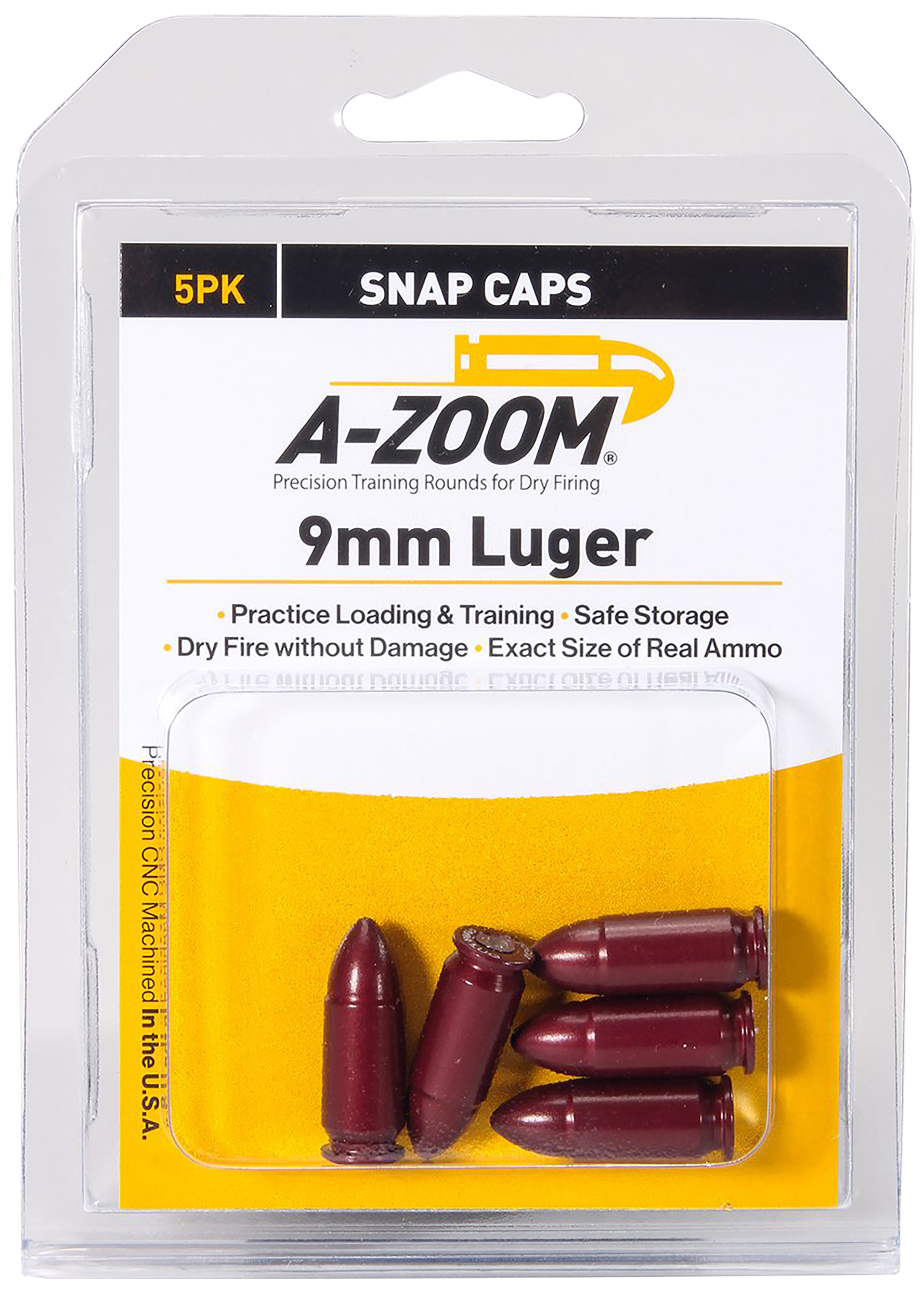 A-zoom Precision, Azoom 15116 Snap Caps 9mm Lug 5pk - Other Ammunition ...