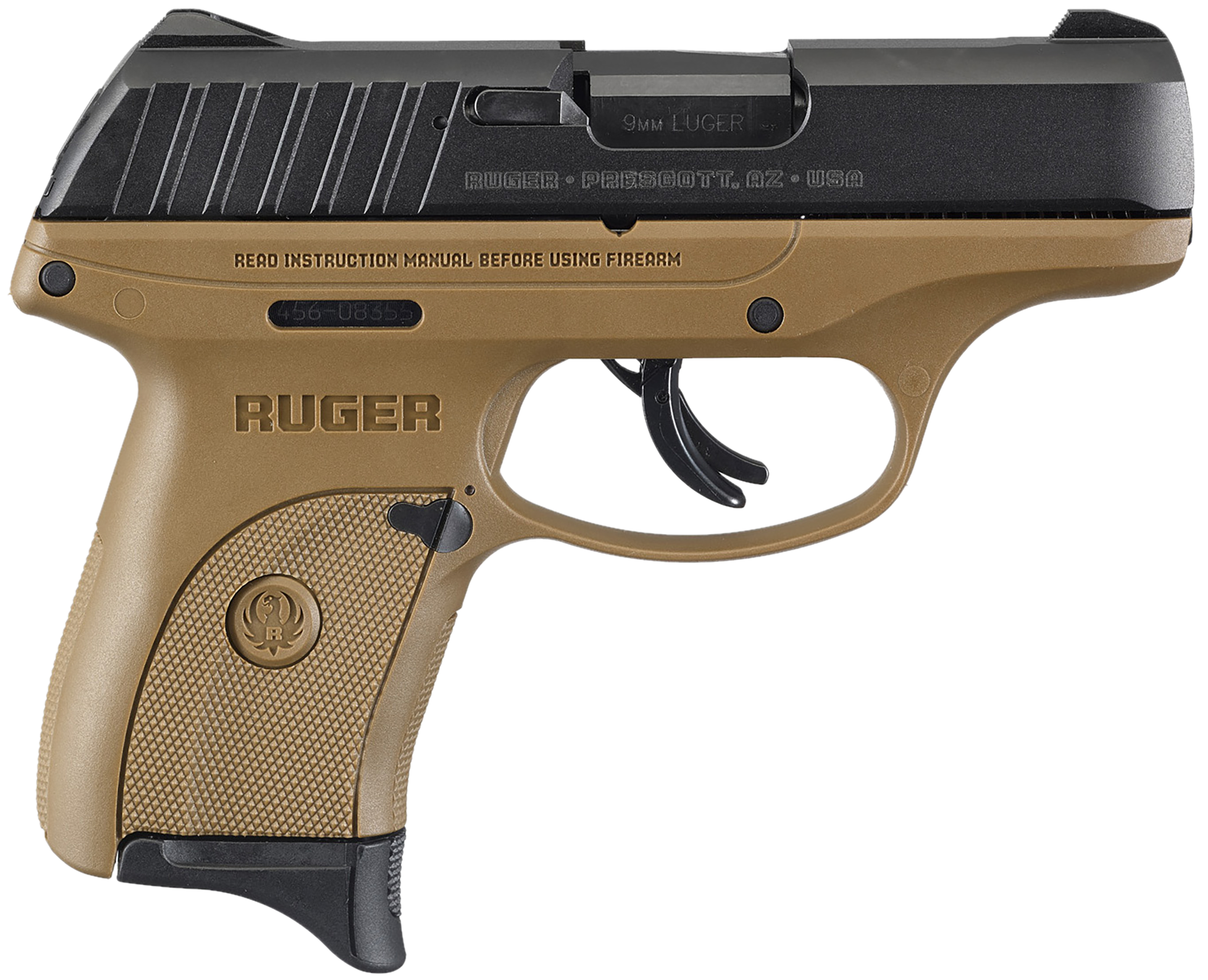 Ruger Ec9s, Rug 3297 9mm 3.12 7r Fde - Semi Auto Pistols at GunBroker ...