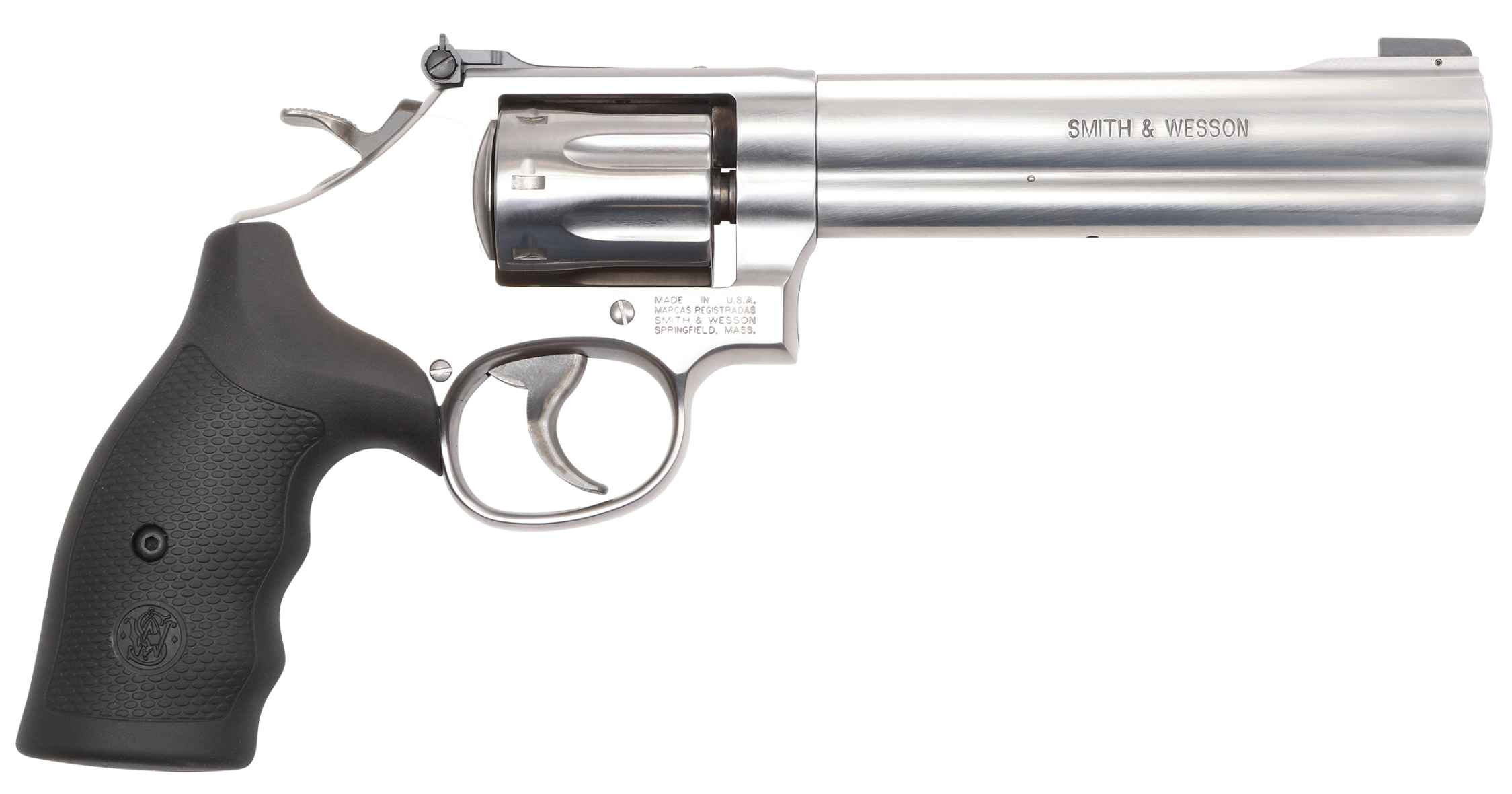 Smith & Wesson Model 648, S&w M648 12460 22wmr 6 8r Ss - Revolvers at ...
