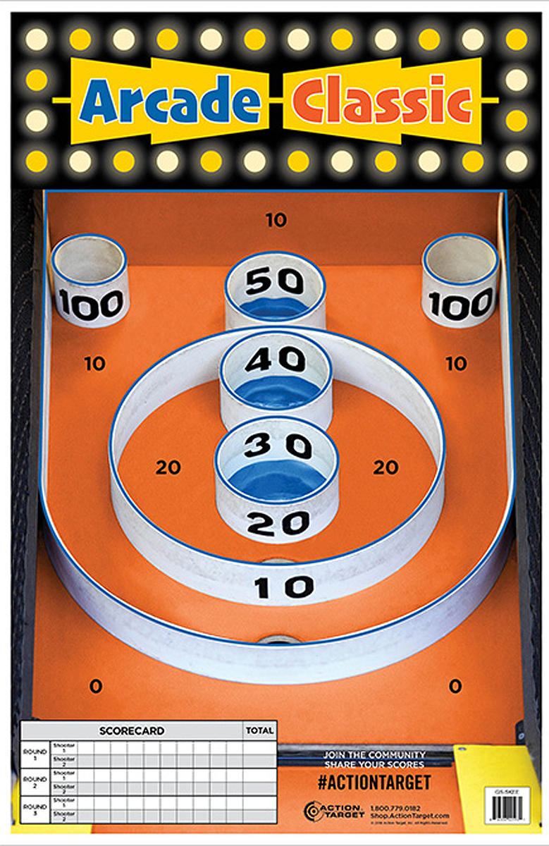 Action Target Inc Entertainment, Gsskee100 Skee Ball 100bx - Shooting ...