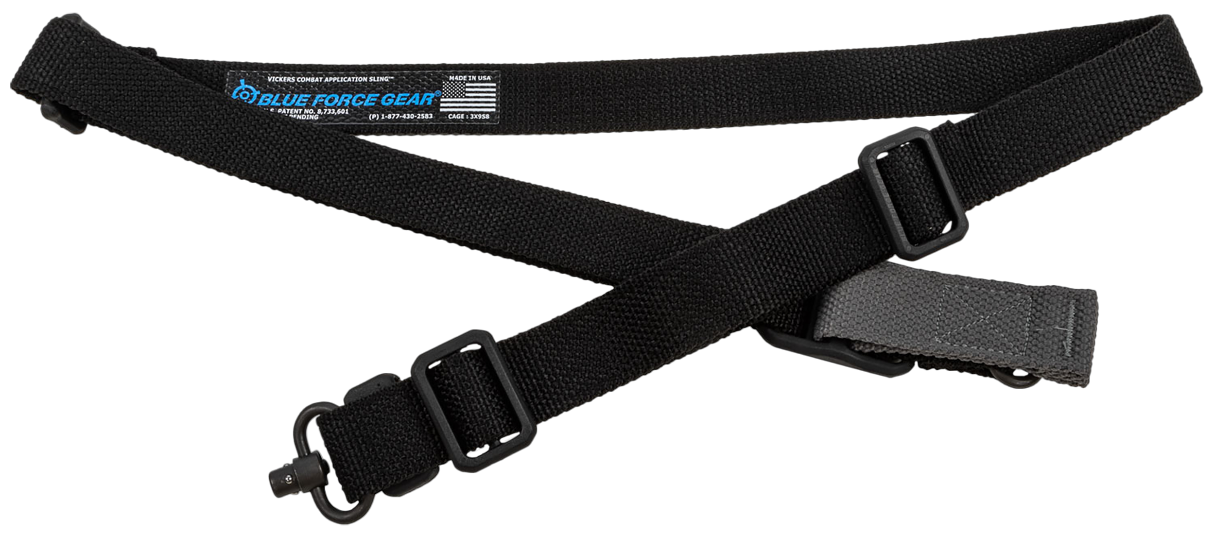 Blue Force Gear Vickers, Bfg Vcas-2to1-pb-125-aa-bk Vcker 221 1.25x54 ...