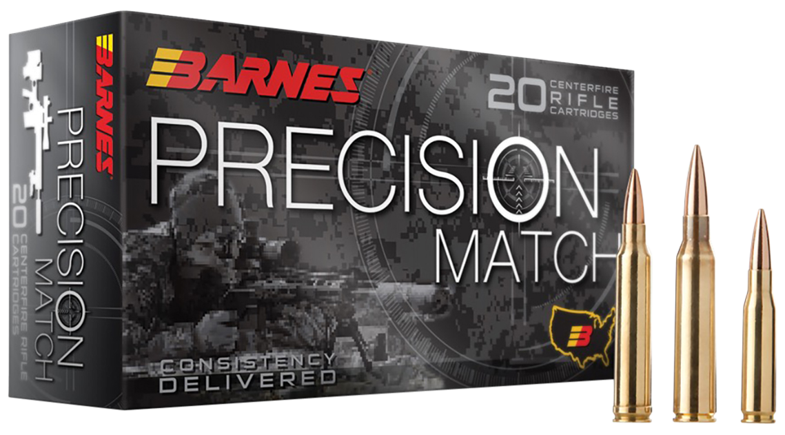 Barnes Bullets Precision Match, Brns 30831 Bb65gr2 65grn 120 Otm Bt 20 ...
