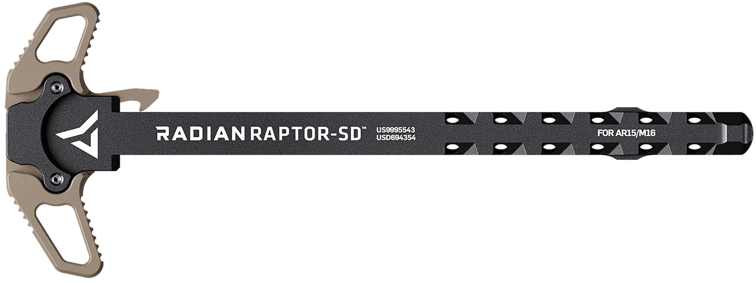 Radian Weapons Raptor, Radn R0066 Raptor-sd Chrg Hndl Ar15 Fde - Other ...