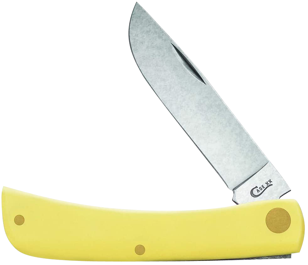 Case Sod Buster Jr., 00032 Yellow Synthetic Smooth - Hunting Knives at ...