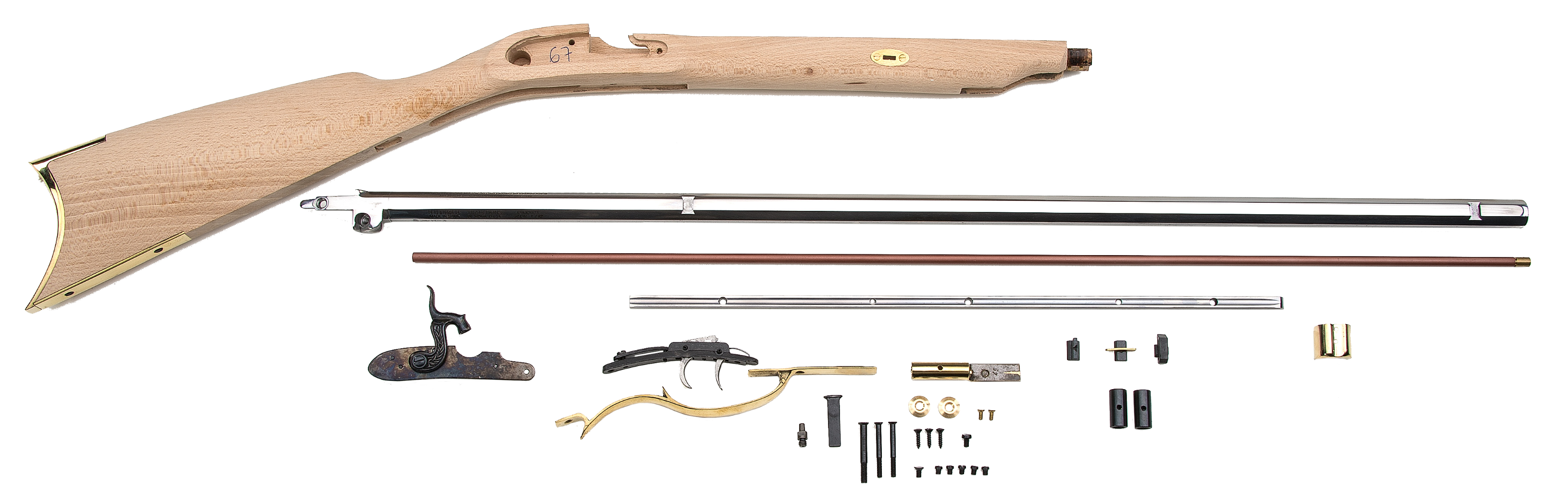 Traditions Crockett, Trad Kr52628100 Rfl Kit 32cal 32 - Black Powder ...