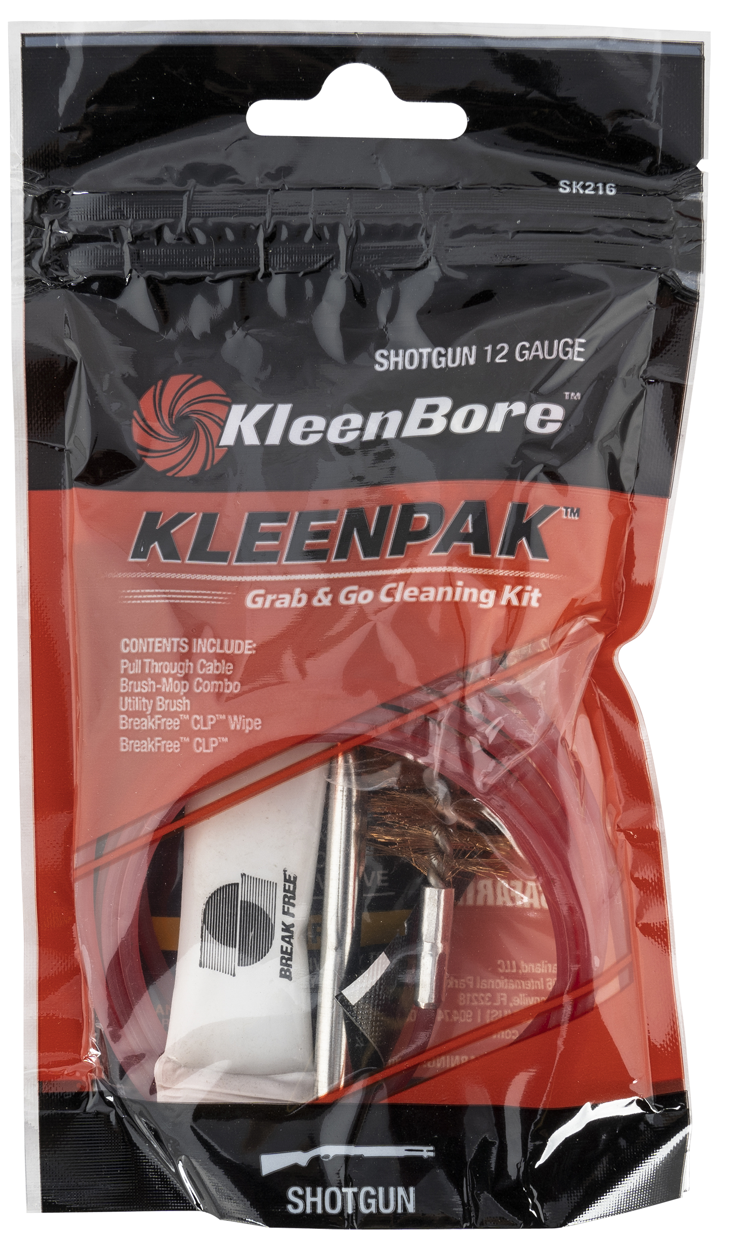 Kleen-bore Grab & Go, Kln Sk216-10 N Cln Pak 12 Ga 10pk - Gun Cleaning ...