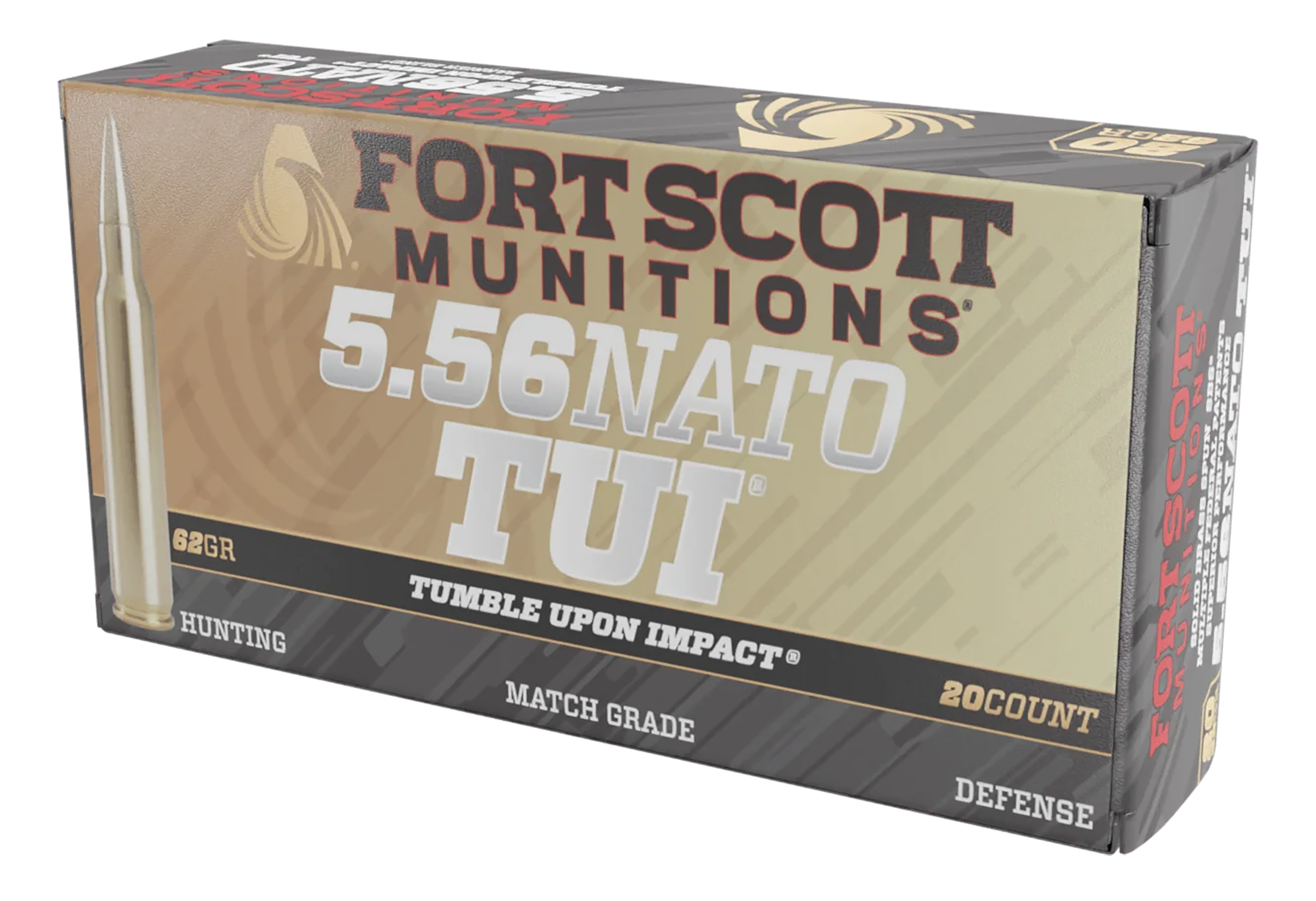 Fort Scott Munitions Tumble Upon Impact (tui), Fsm 556-062-sbv1 556nato ...