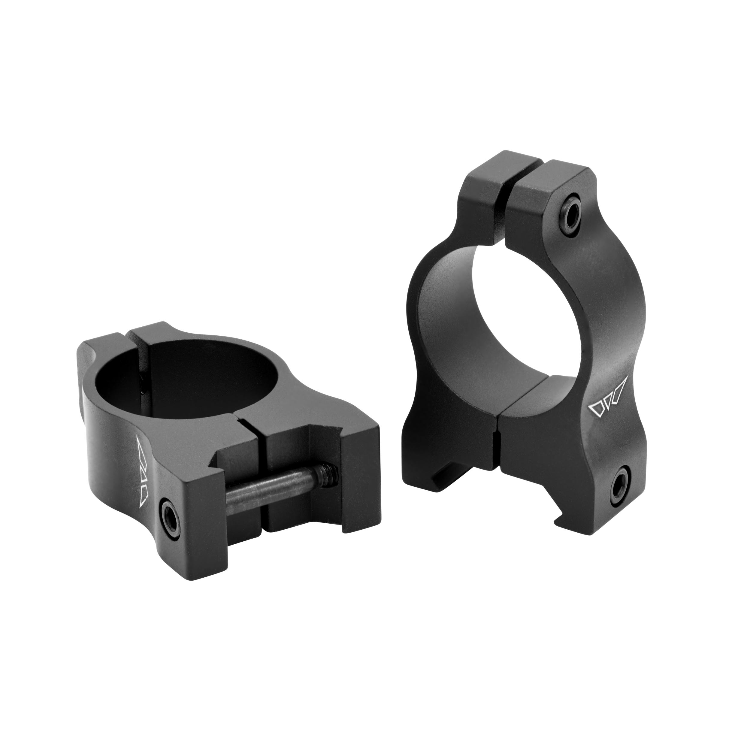 Warne Scope Rings, V401m Vapor 1 Inch Medium Matte - Scope Accessories ...