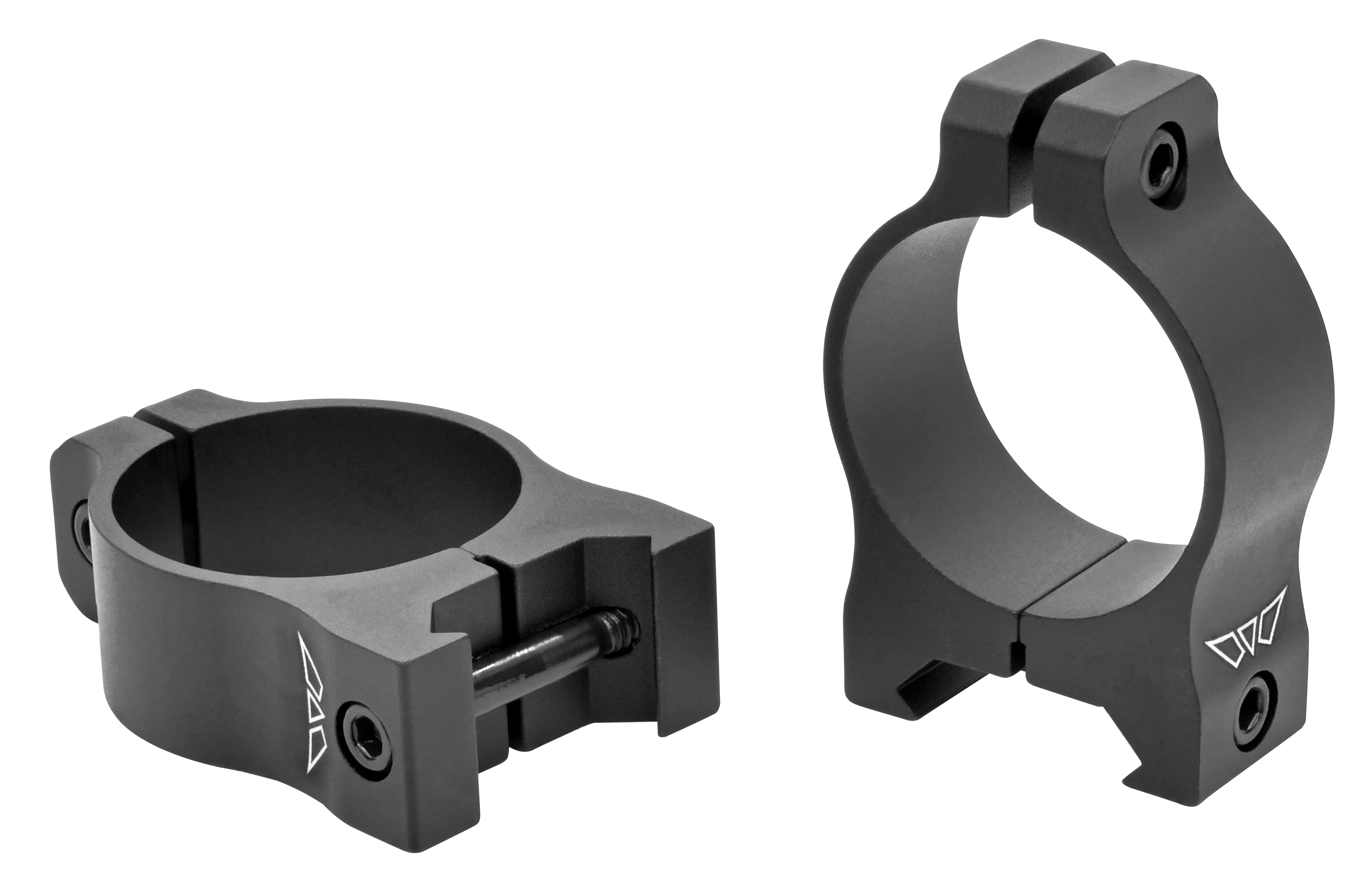 Warne Scope Rings, V413m Vapor 30mm Low Matte - Scope Accessories ...