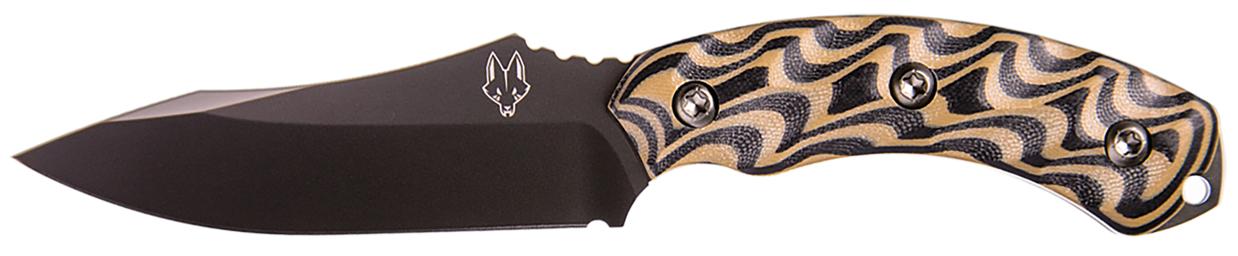 Diamondback Knifeworks Jackal, Sgrin Sg05070206-01 Jackl Blk-blktn Hndl ...
