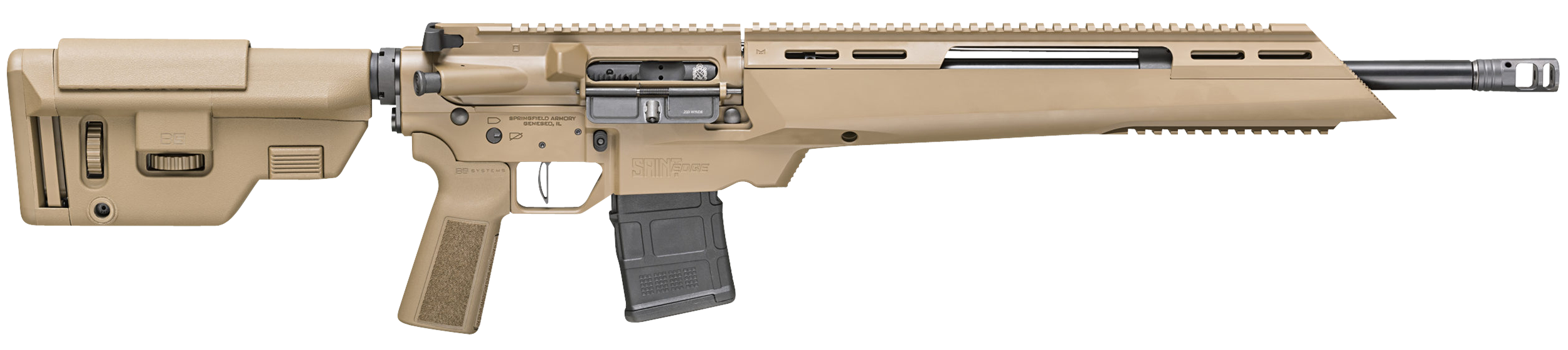 Springfield Armory Saint, Spg Stae918223cb Edge Atc 223wylde 18 20r ...