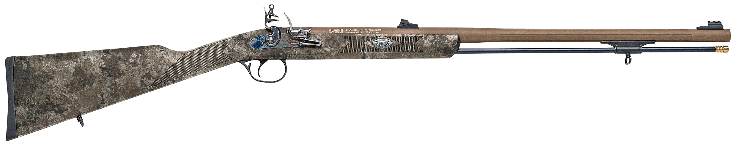 Traditions Pa Pellet, Trad R3880525 Ullgt Flint 50 26 Camo - Black ...