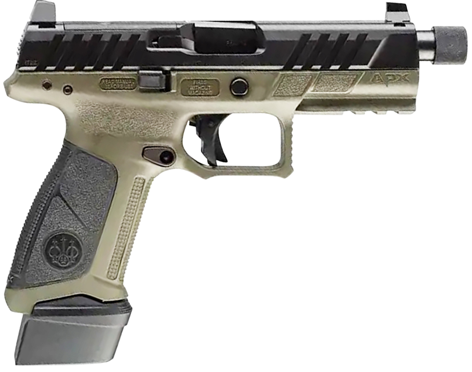 Beretta Usa Apx A1, Ber Jaxa1f921tac Tac 9m Strkr 4.8 21r Odg - Semi ...