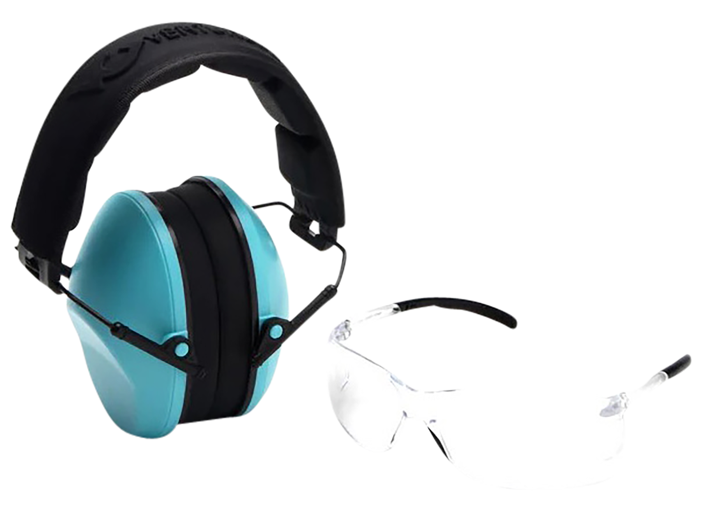 Pyramex Low-profile Combo Kit, Pyra Vgcombo410 Clr Glass-muff Blu ...