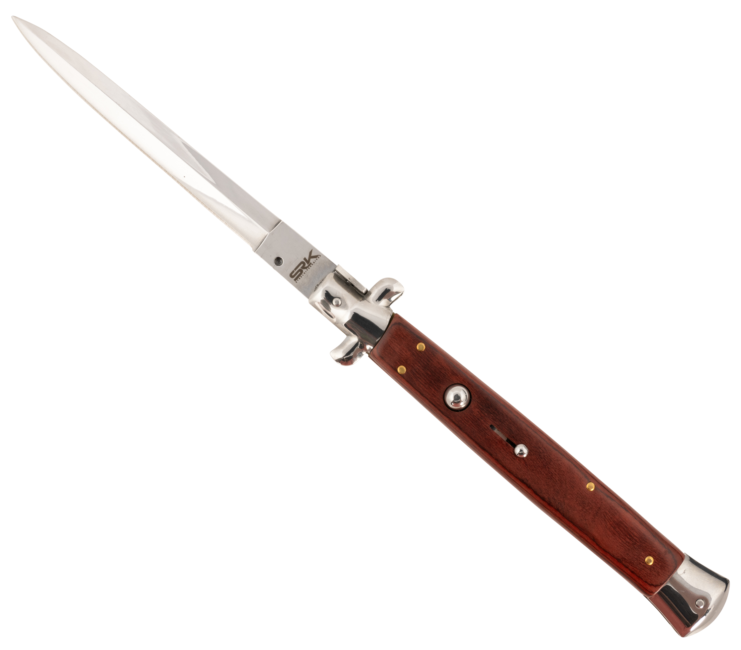 Steel River Knives Spartan, Srk Ci-rw-d Italian Dagger Red Wood Side ...
