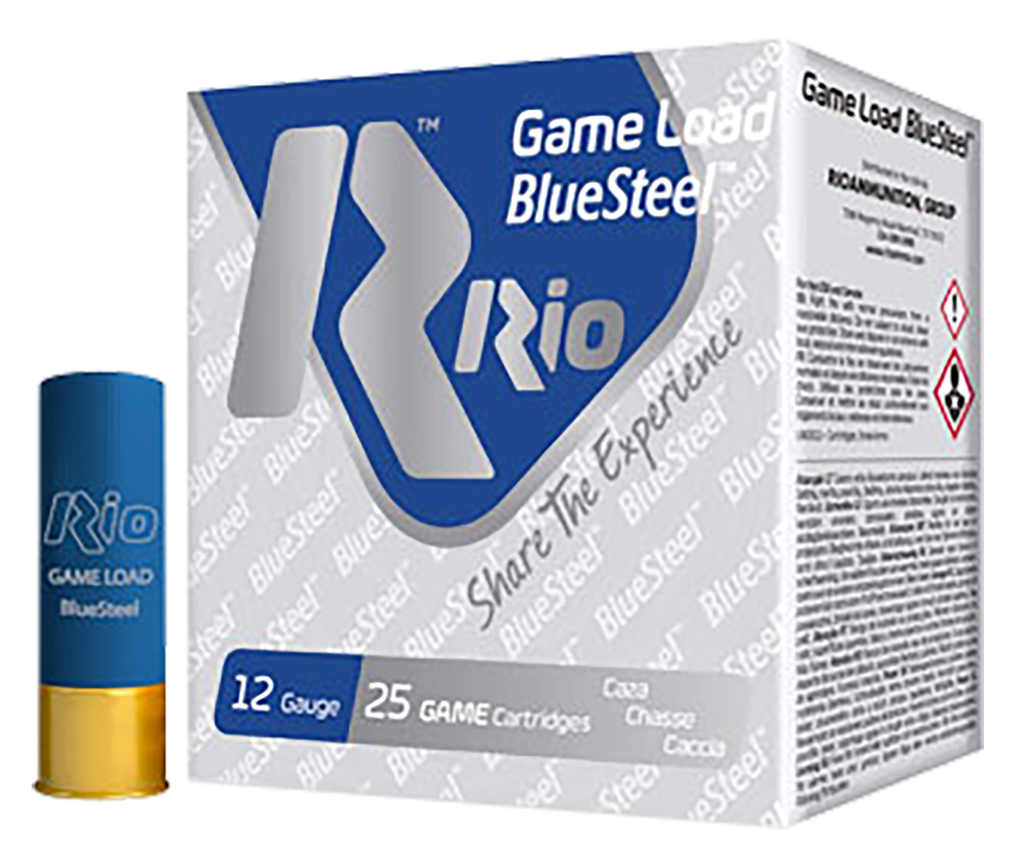 Rio Ammunition Game Load Bluesteel, Glbs327 Gm Ld Blust 12 2.75 7sht 11 ...