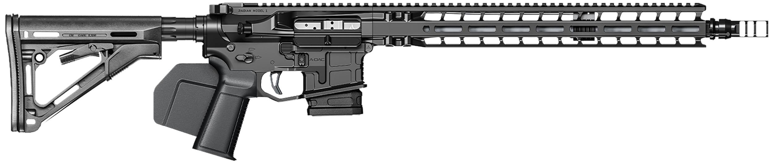 Radian Weapons Model 1, Radn R0259 *ca* 223wyld Rfl 16 10r Blk - Semi ...