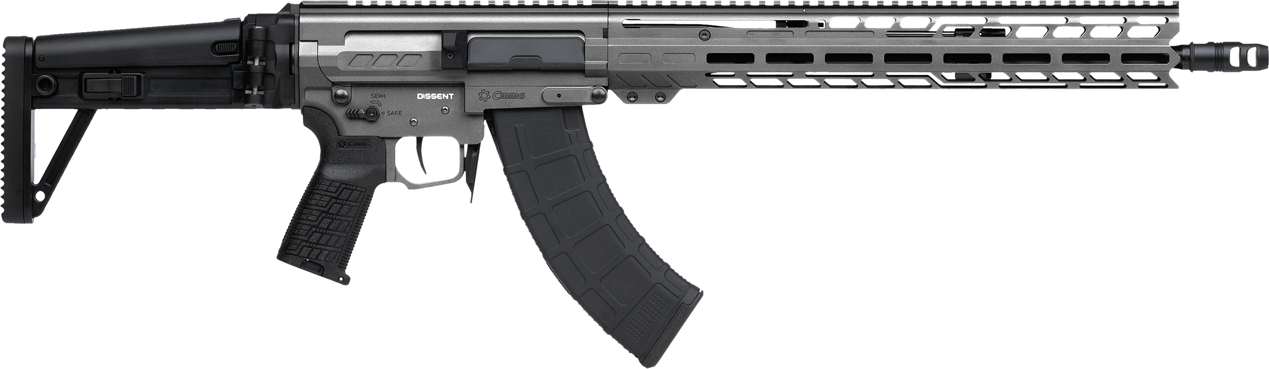 Cmmg Dissent, 86ad60btng Mk47 762x39 16.1 Tungst - Semi Auto Rifles at ...