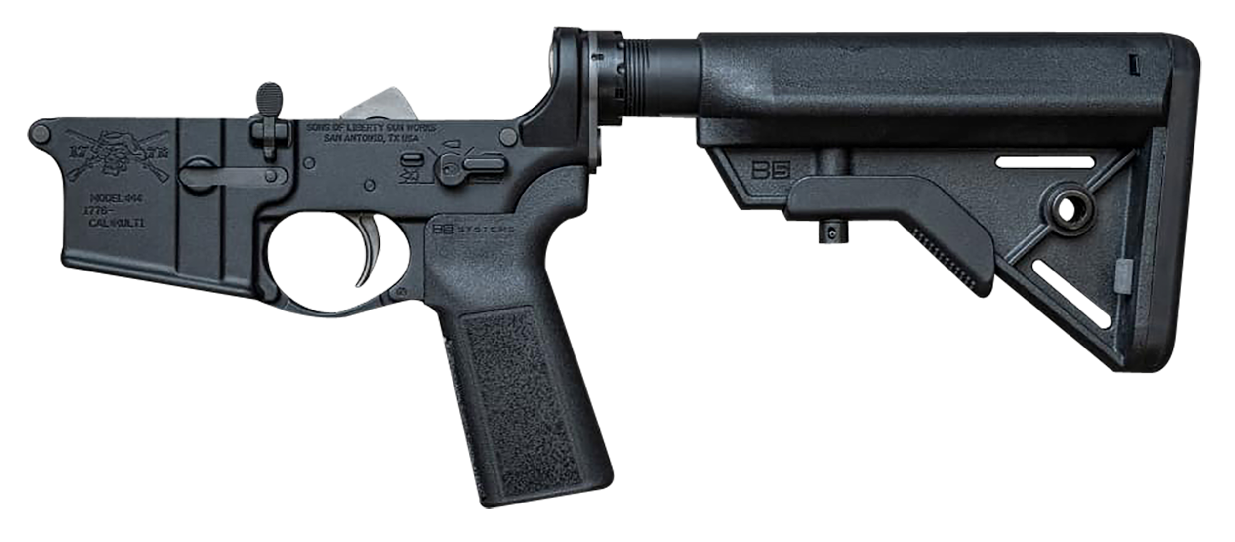 Sons Of Liberty Gun Works , Solgw M4lowerlfta5bravo Lower A5 Buff ...