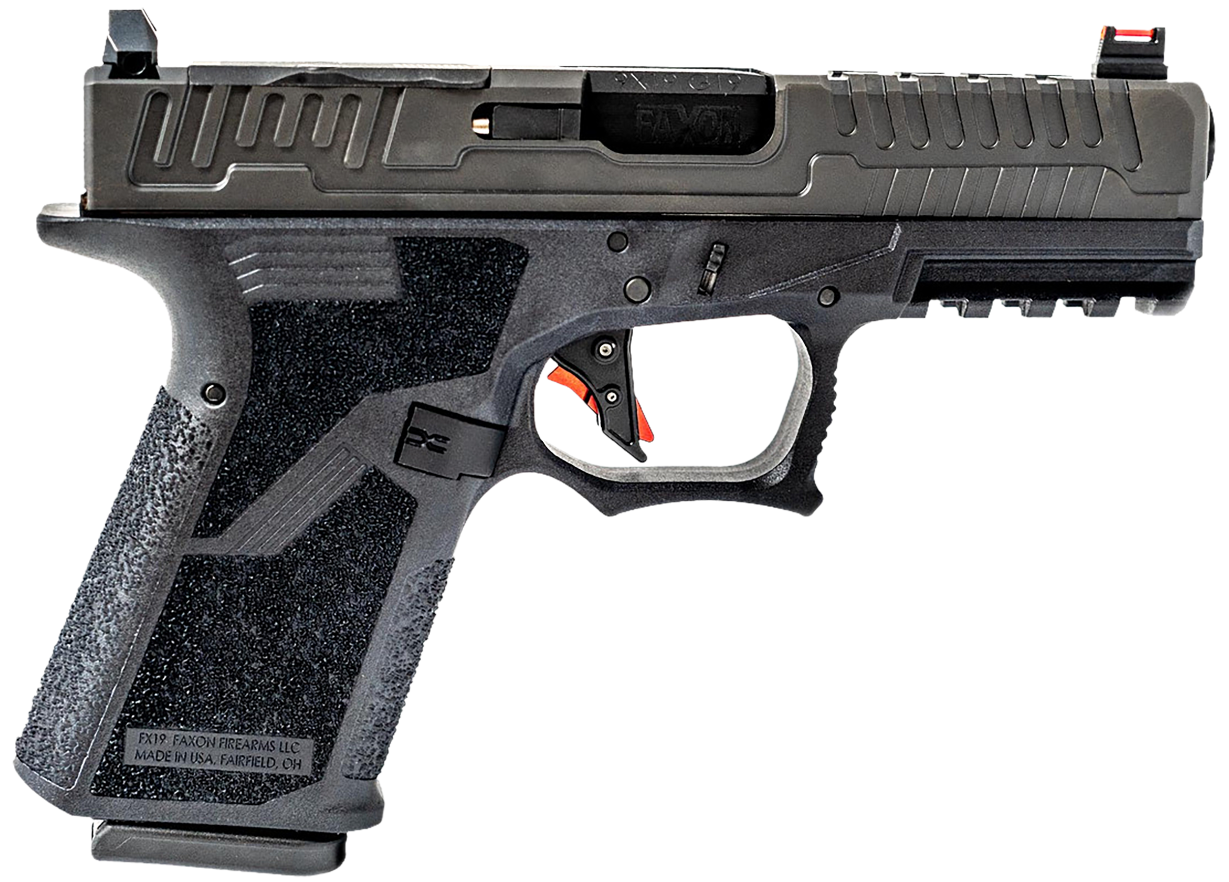 Faxon Firearms Fx-19, Fx19p Fx19 Patriot Comp Pistol - Semi Auto Pistols at GunBroker.com ...