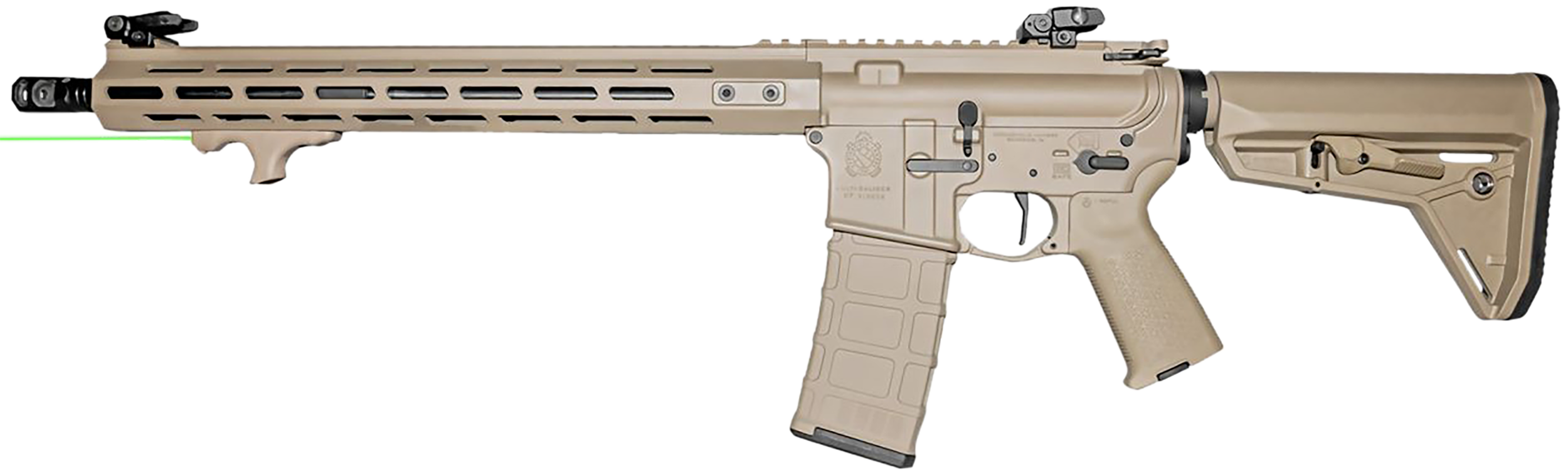 Viridian , Vir 912-0060 Hs1 Grn Laser Fde W- Picatinny - Gun Sights at ...