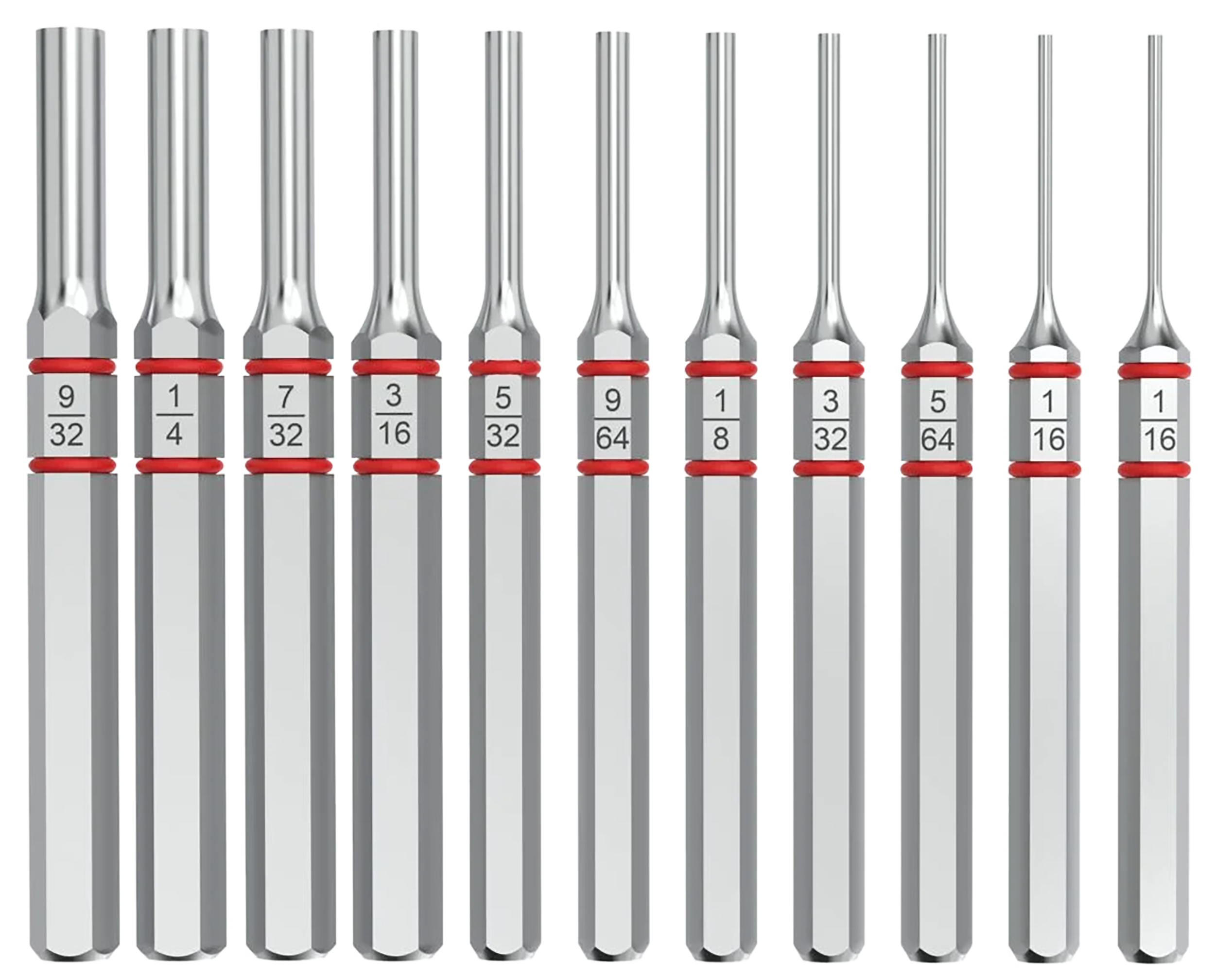 Real Avid-revo Accu-punch, Avid Avapk-s 11-pc Std Pin Punch - Hunting ...
