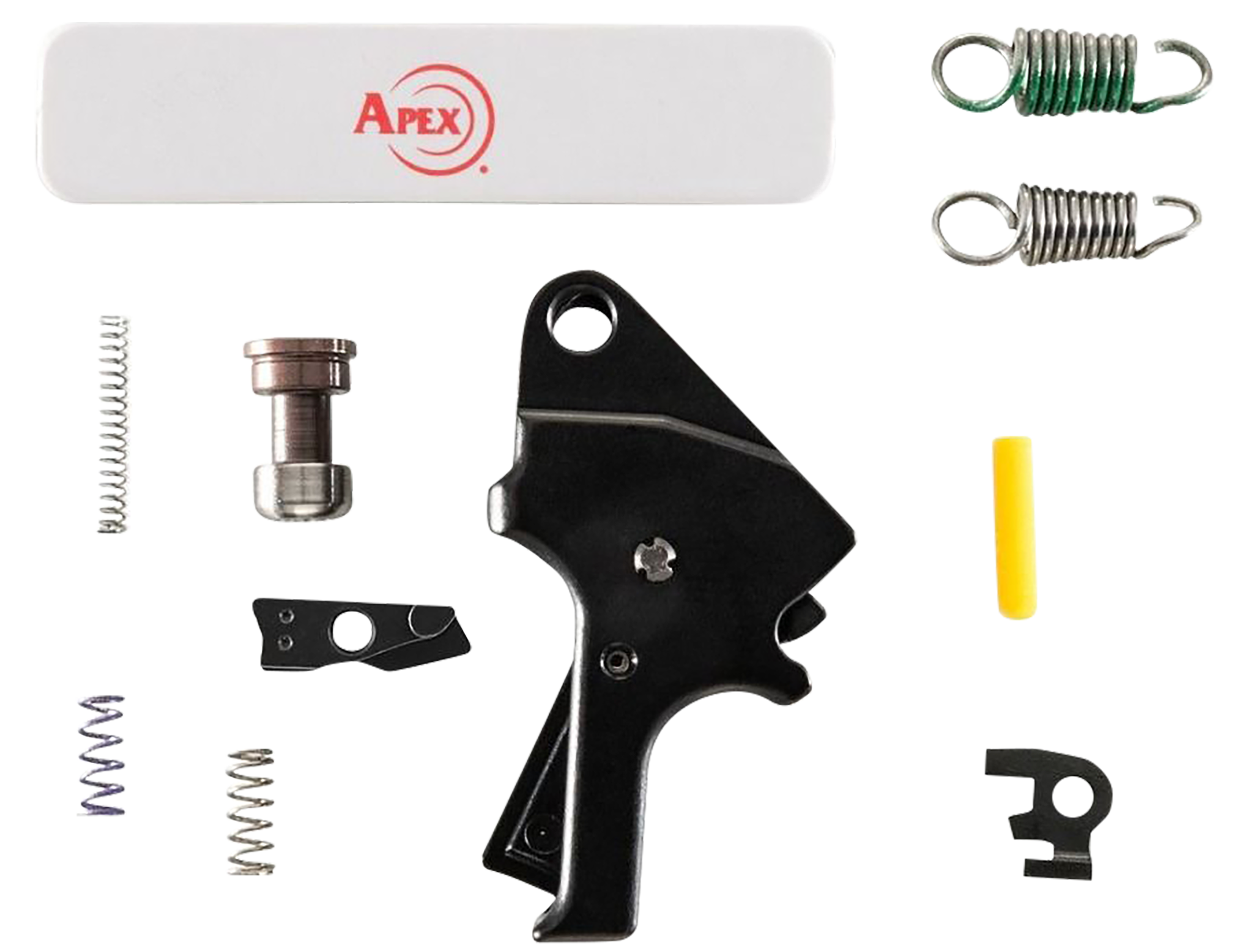 Apex Tactical Specialties Flat Faced, 100271blk Al Face Forward Trigger ...