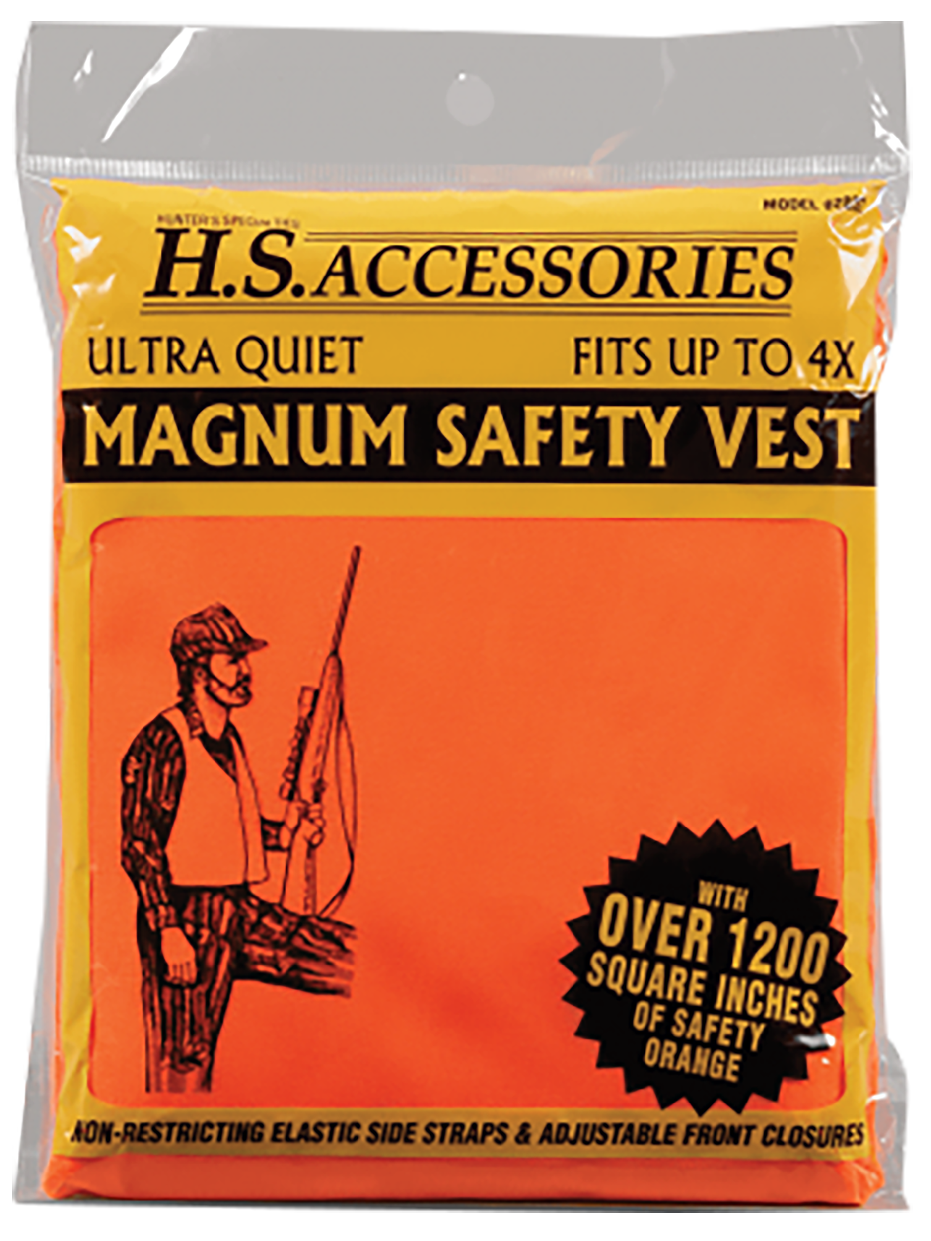 Hunters Specialties Safety Vest, Hs Hs-02002 Magnum Orange - Shirts ...
