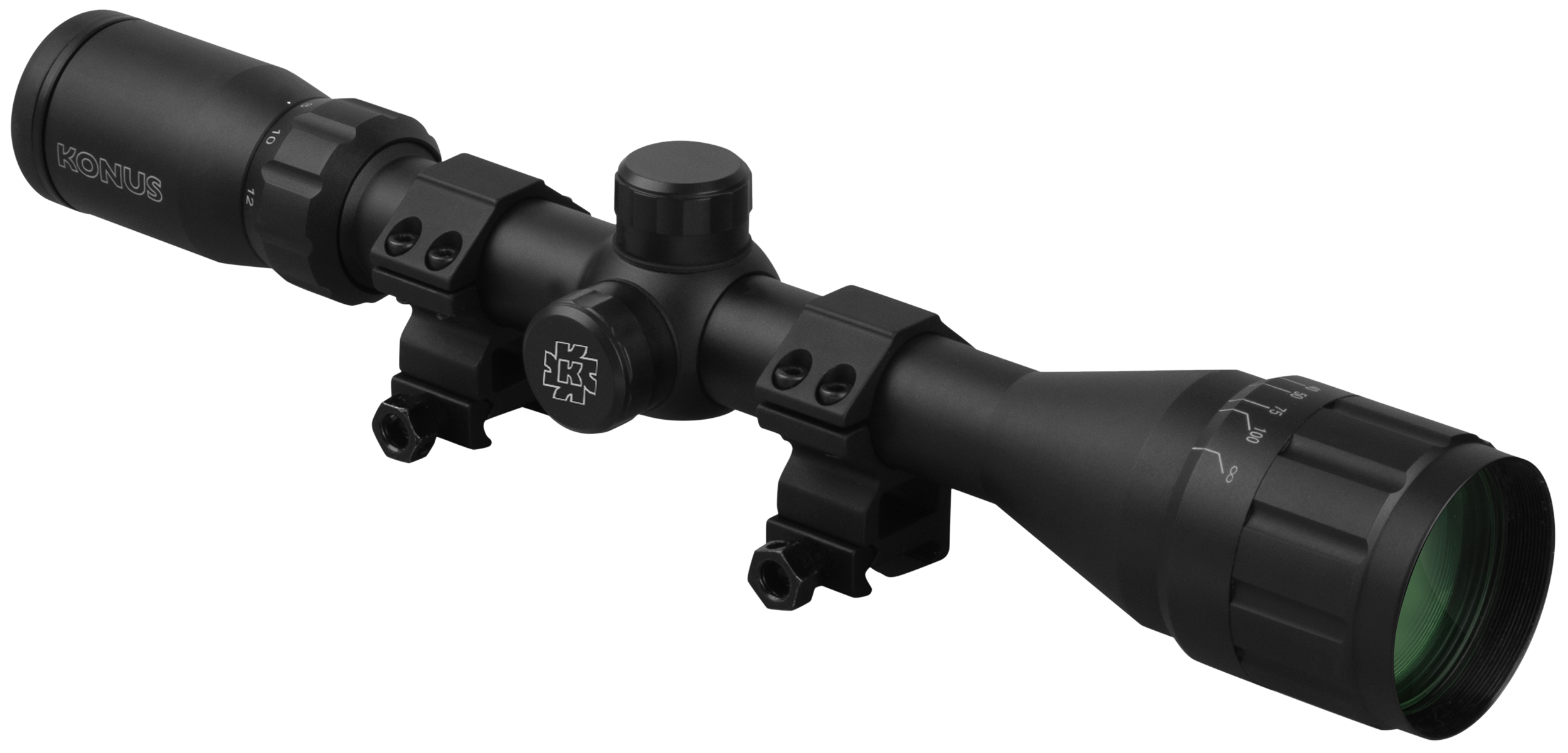 Konus Fighter, 7353 4-12x40ao Bdc W-rng - Gun Scopes at GunBroker.com ...