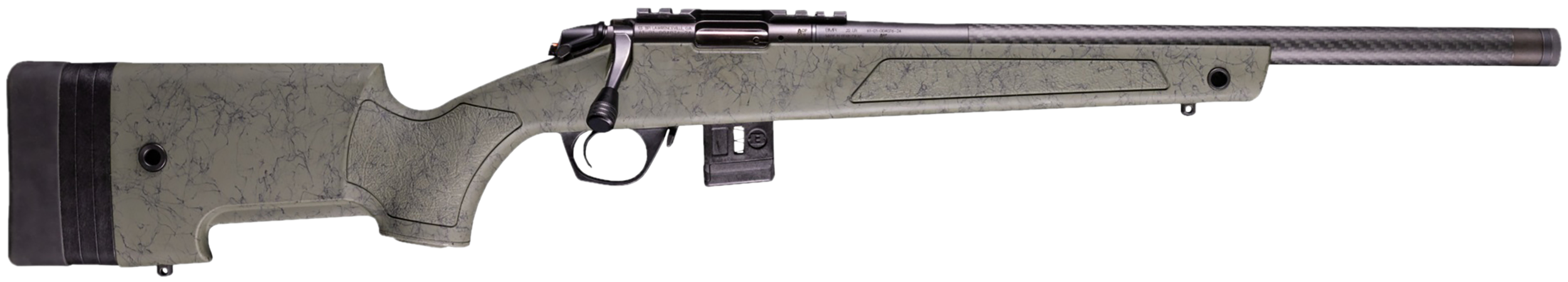 Bergara Rifles Bmr, Bmr012 17hmr Crbn Bl 18 5r Blk-gr - Semi Auto ...