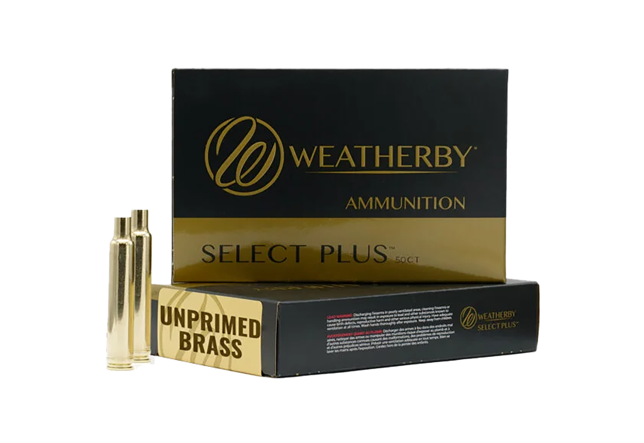 Weatherby Unprimed Cases, Wthby Brass653ct50 Up Brass 6.5-300 Wby 50 ...
