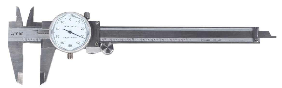 Lyman Dail Caliper, Lym 7832212 Stainless - Other Reloading Supplies at ...