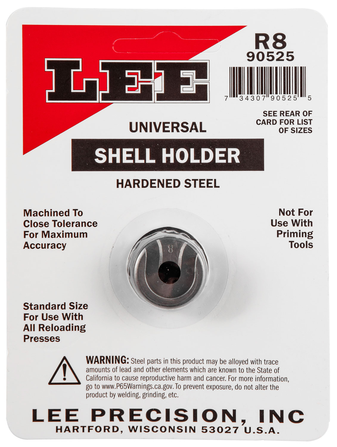 Lee Shell Holder, 90525 R8 - Other Reloading Equipment at GunBroker.com ...