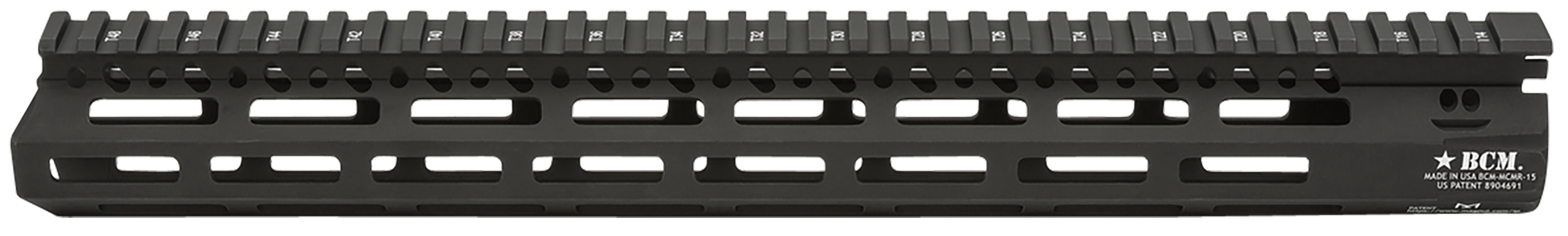 Bravo Bcmgunfighter, Bcm Mcmr-15-556-blk Mcmr Alum Rail Mlok 15 - Rifle ...