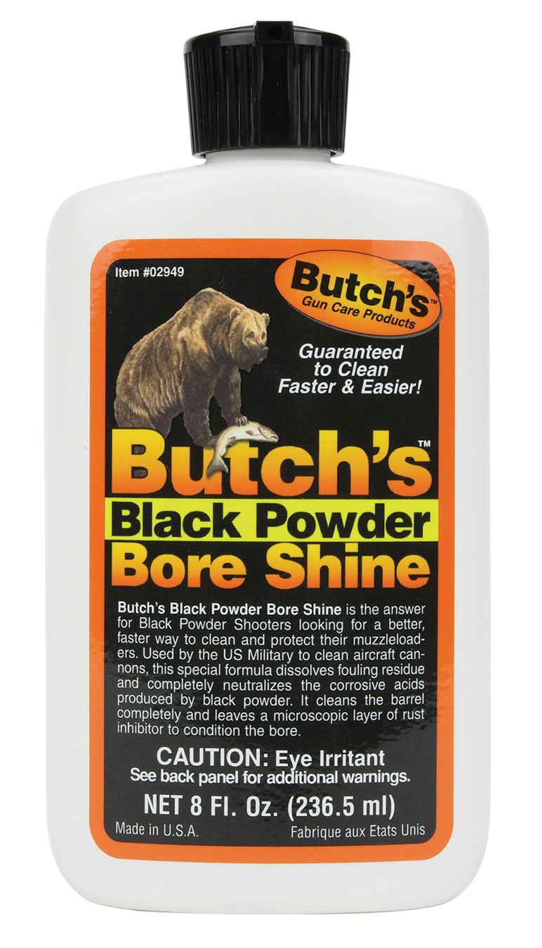 Butchs Black Powder, Lym 02949 Bp Bore Shine 8oz - Gun Cleaning Kits ...