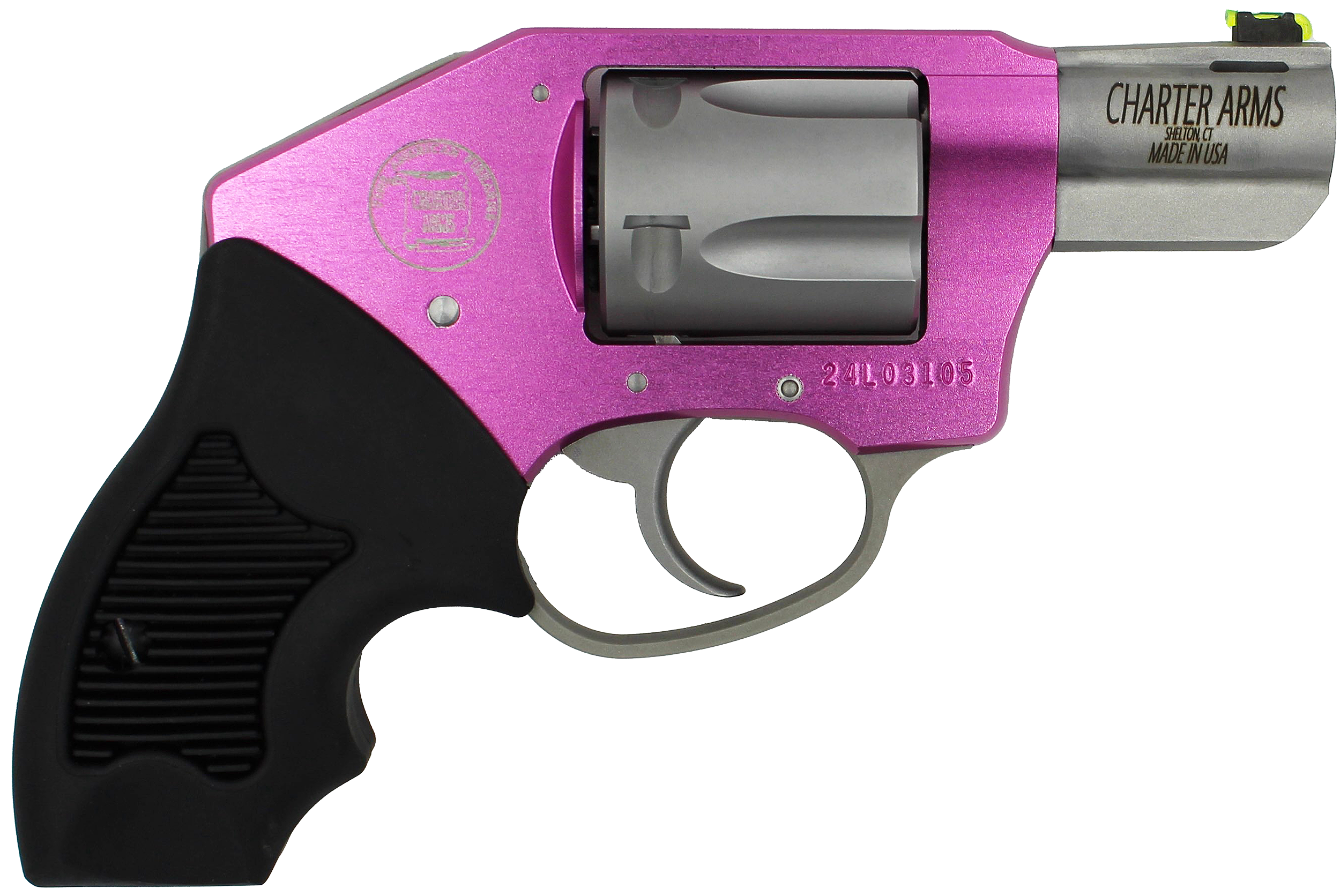 Charter Arms Undercover Lite, Cha 53831 Pink Lady 38 2.0 5shot Dao Pnk ...